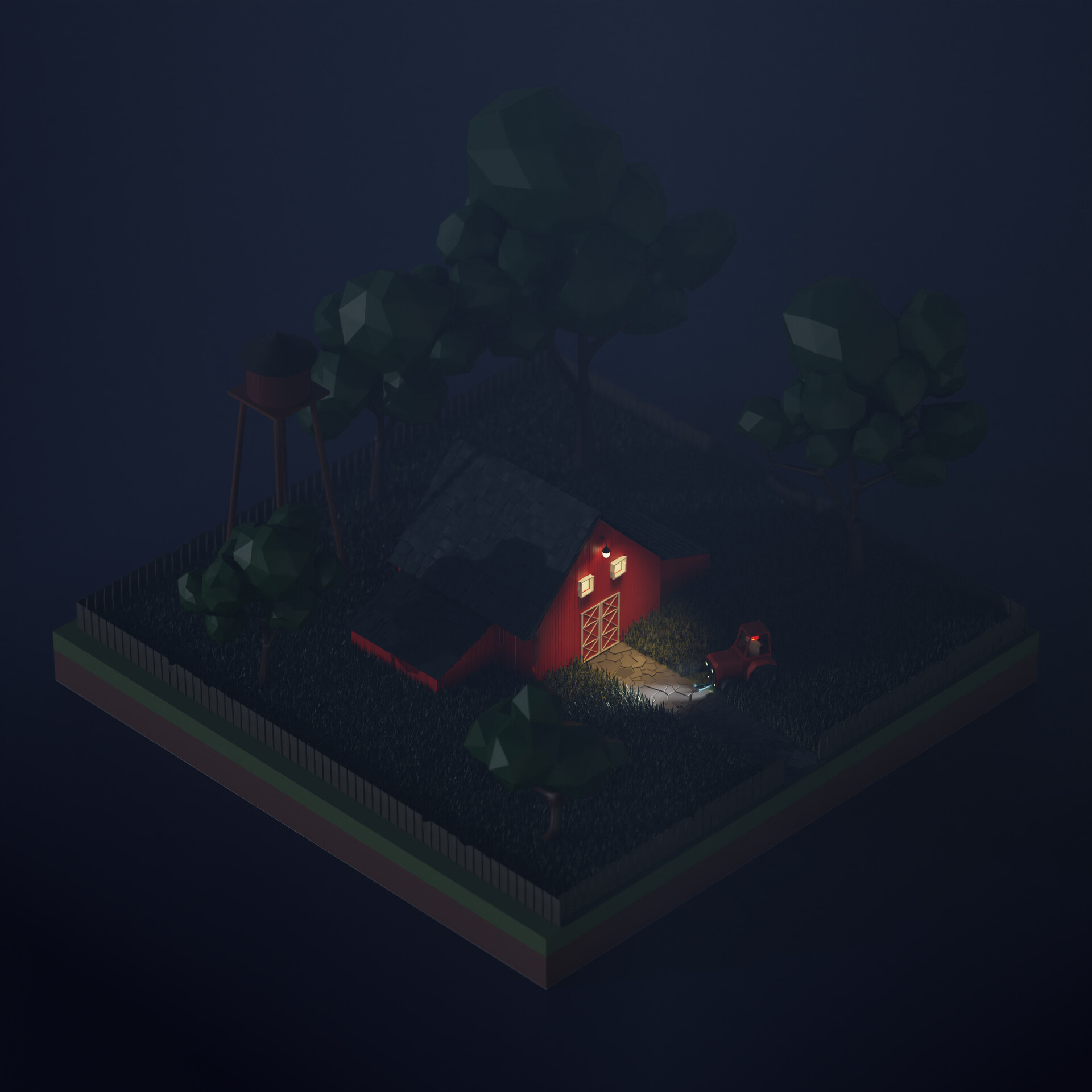 ArtStation - Horror Case In The Countryside