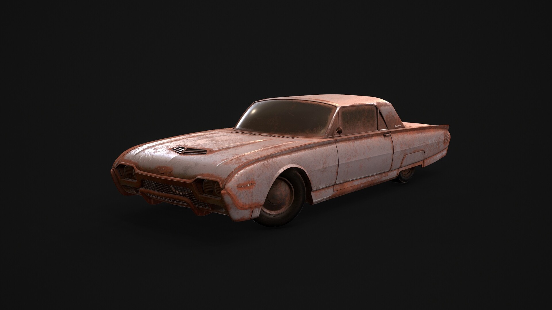 ArtStation - Rusted Car