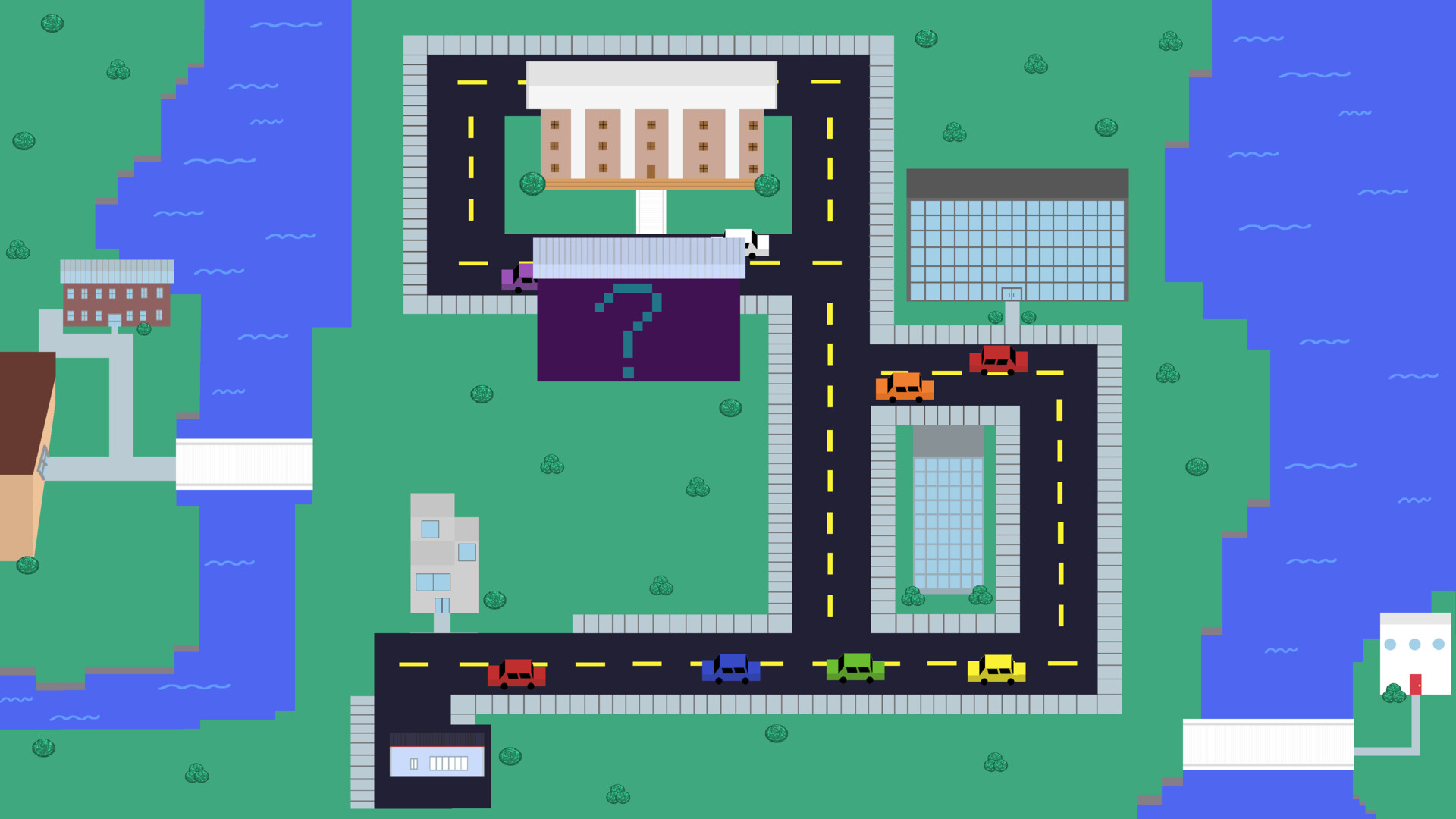 Pokemon Liquid Crystal Map