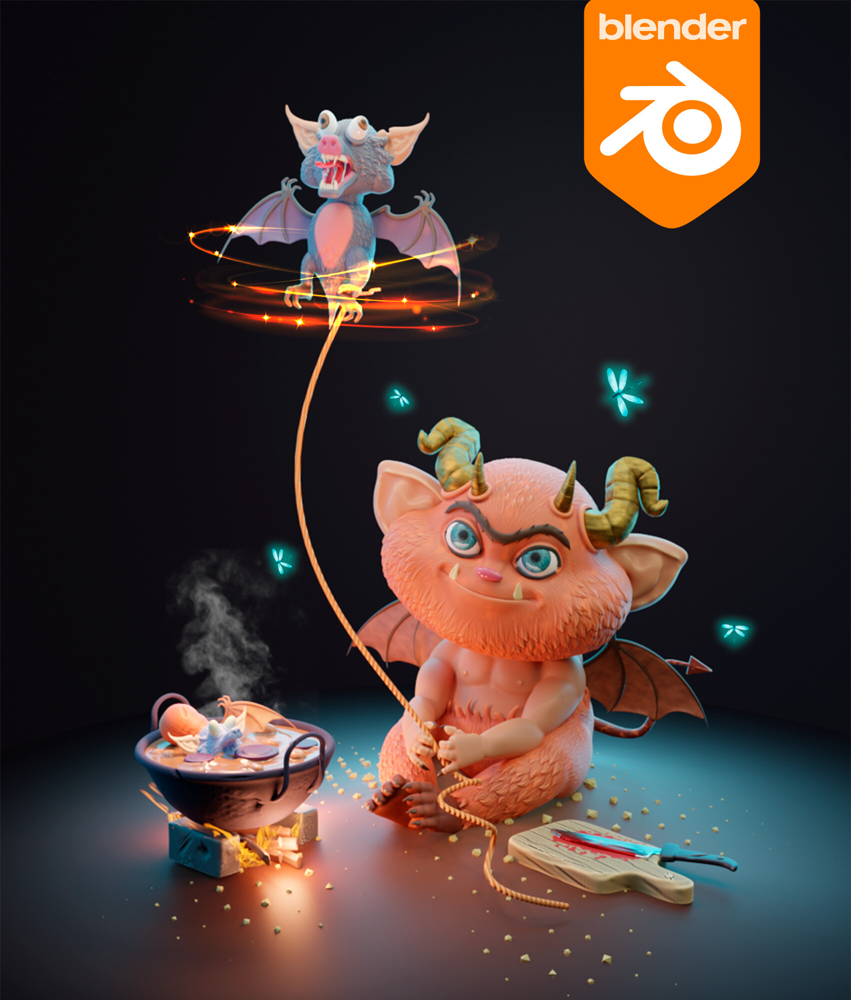 ArtStation - Bat soup