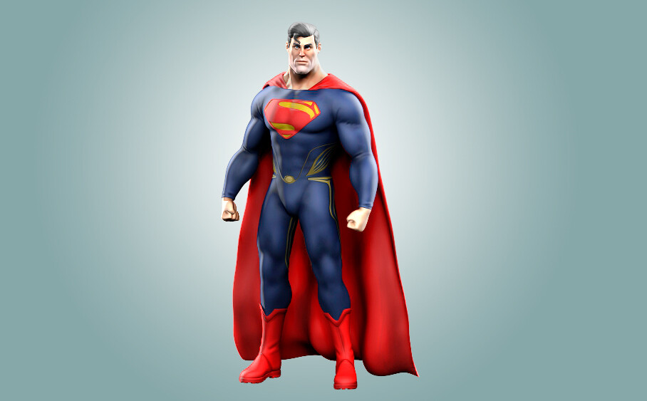 ArtStation - Super-homem cartoon