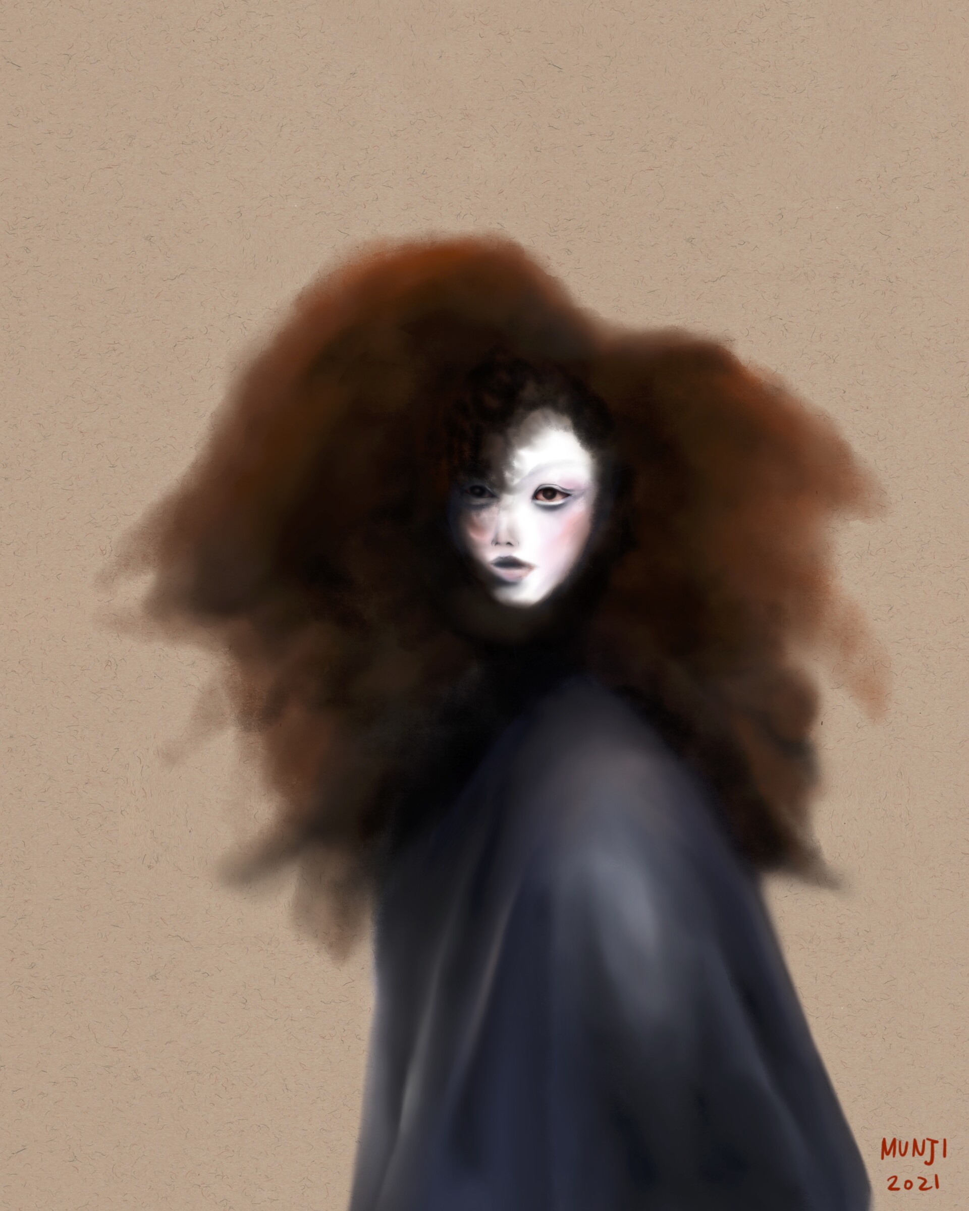 ArtStation - Memory of White ghost series 2, 2021