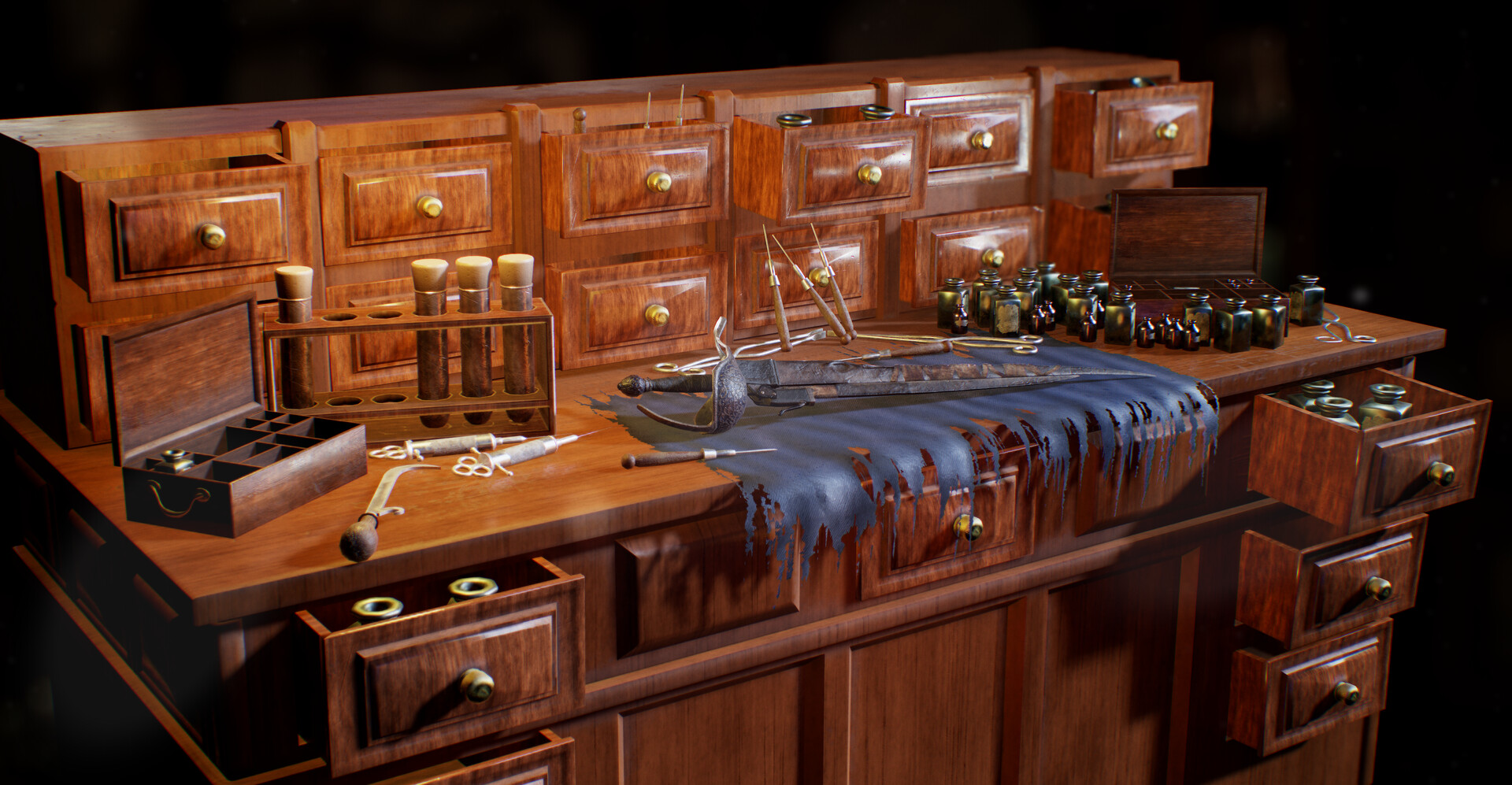 Tristan Pilon - Killer Crow Rapier - Bloodborne Fan Art