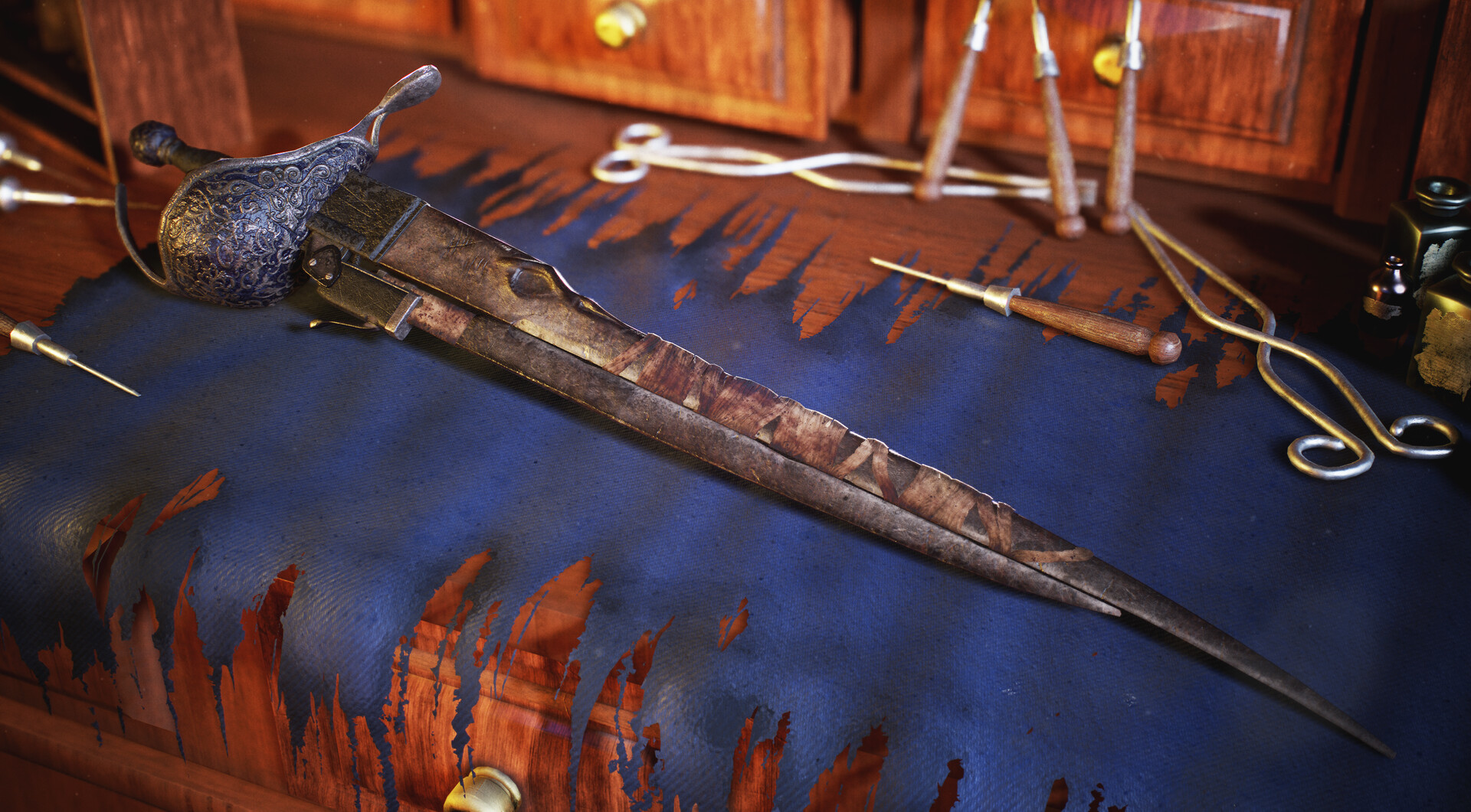 Tristan Pilon - Killer Crow Rapier - Bloodborne Fan Art