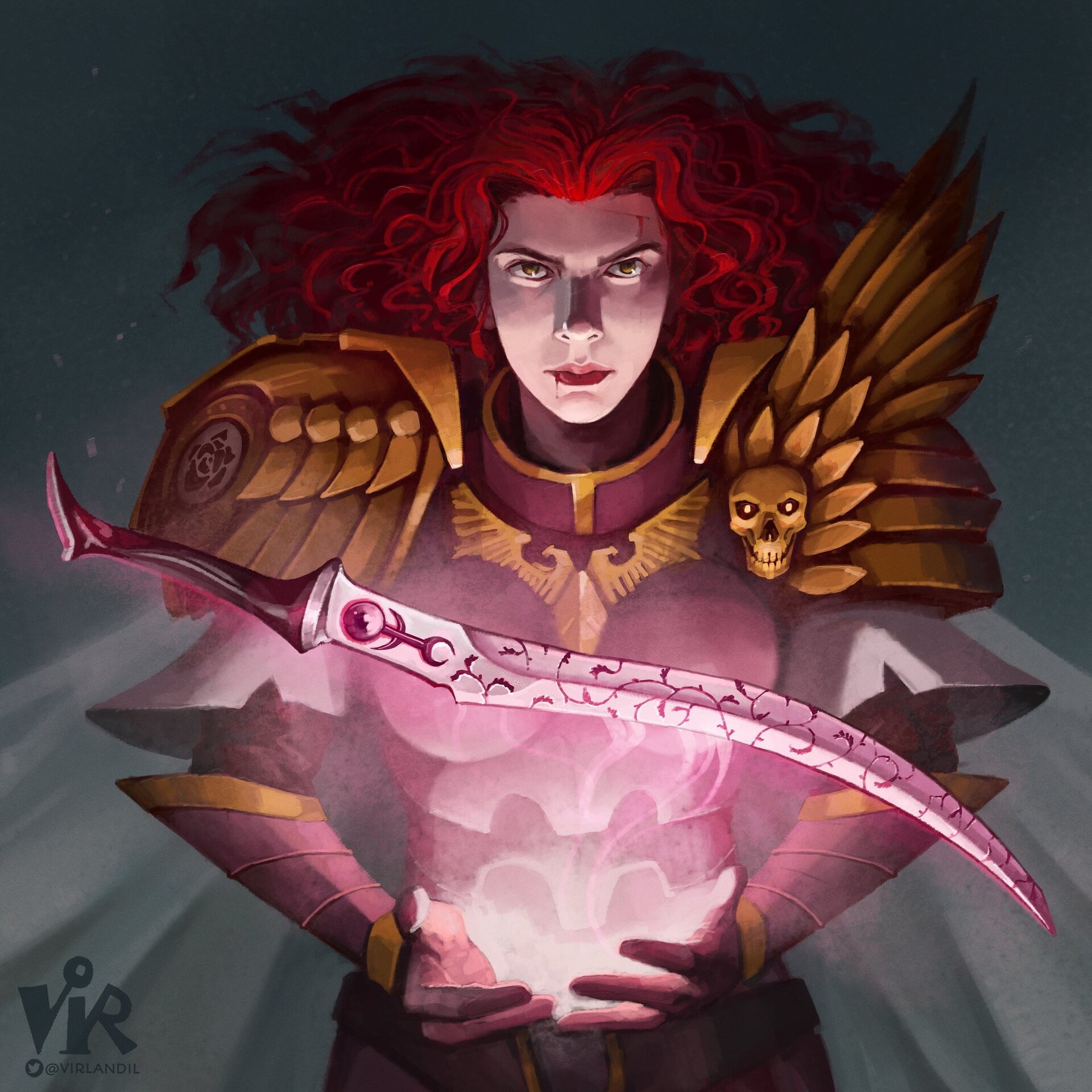 ArtStation - Astra with a sword
