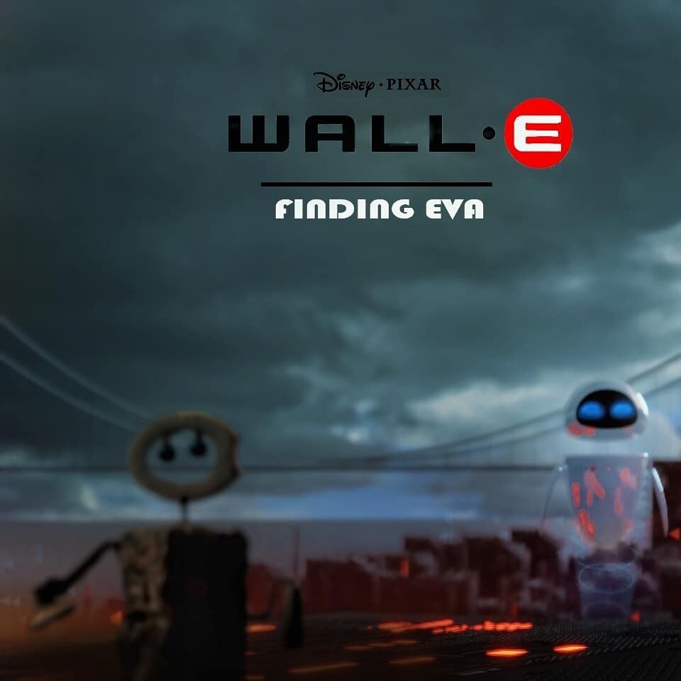ArtStation - Wall e poster fan art.