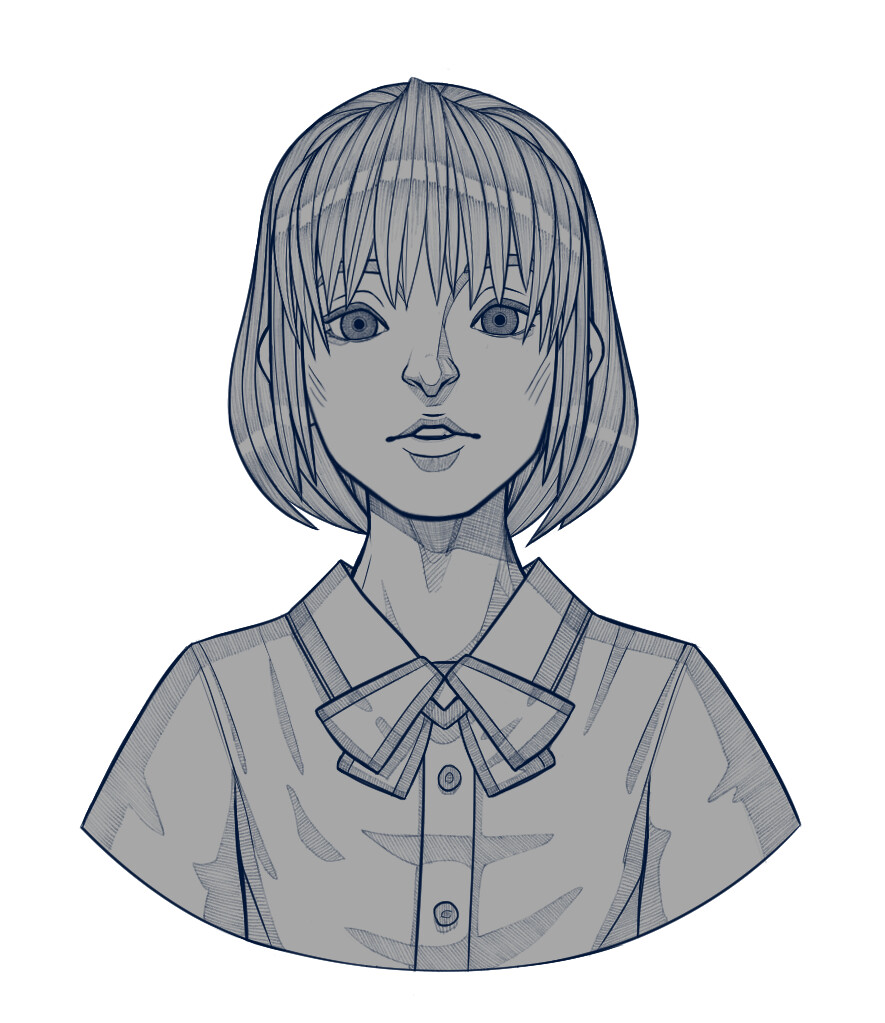 ArtStation - Live 2d girl