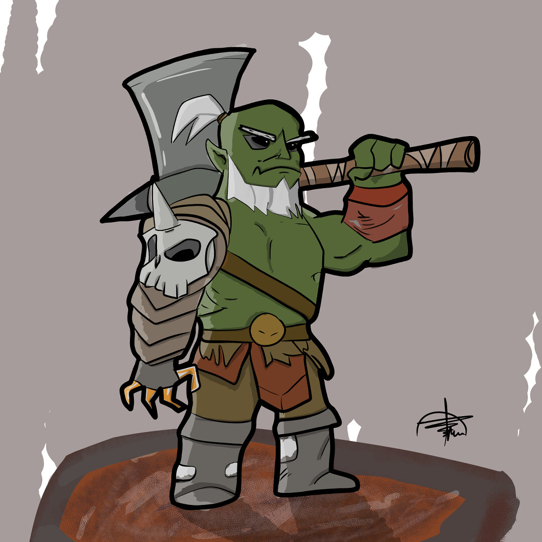 ArtStation - Pocket Ork