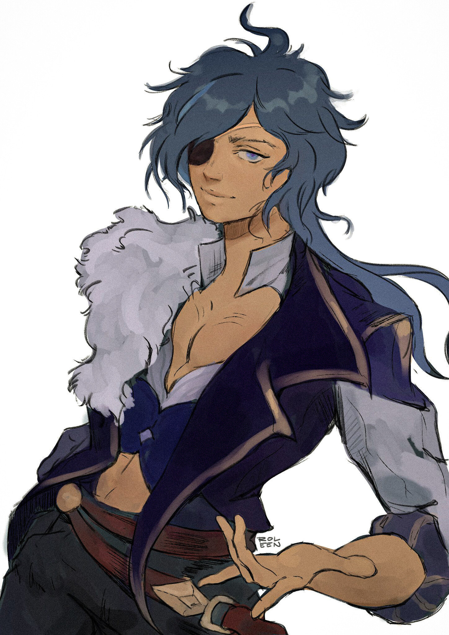 ArtStation - Kaeya Genshin Impact