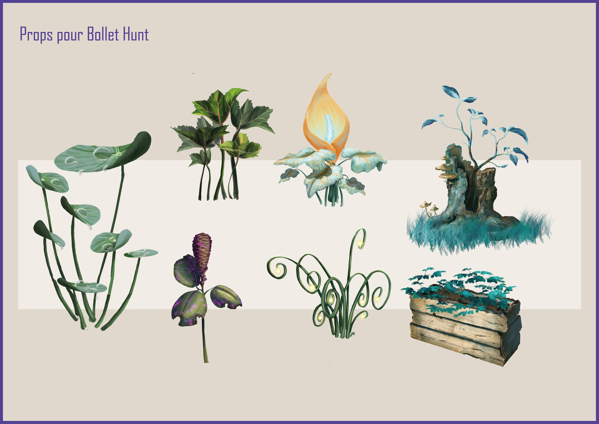 ArtStation - Plants Props