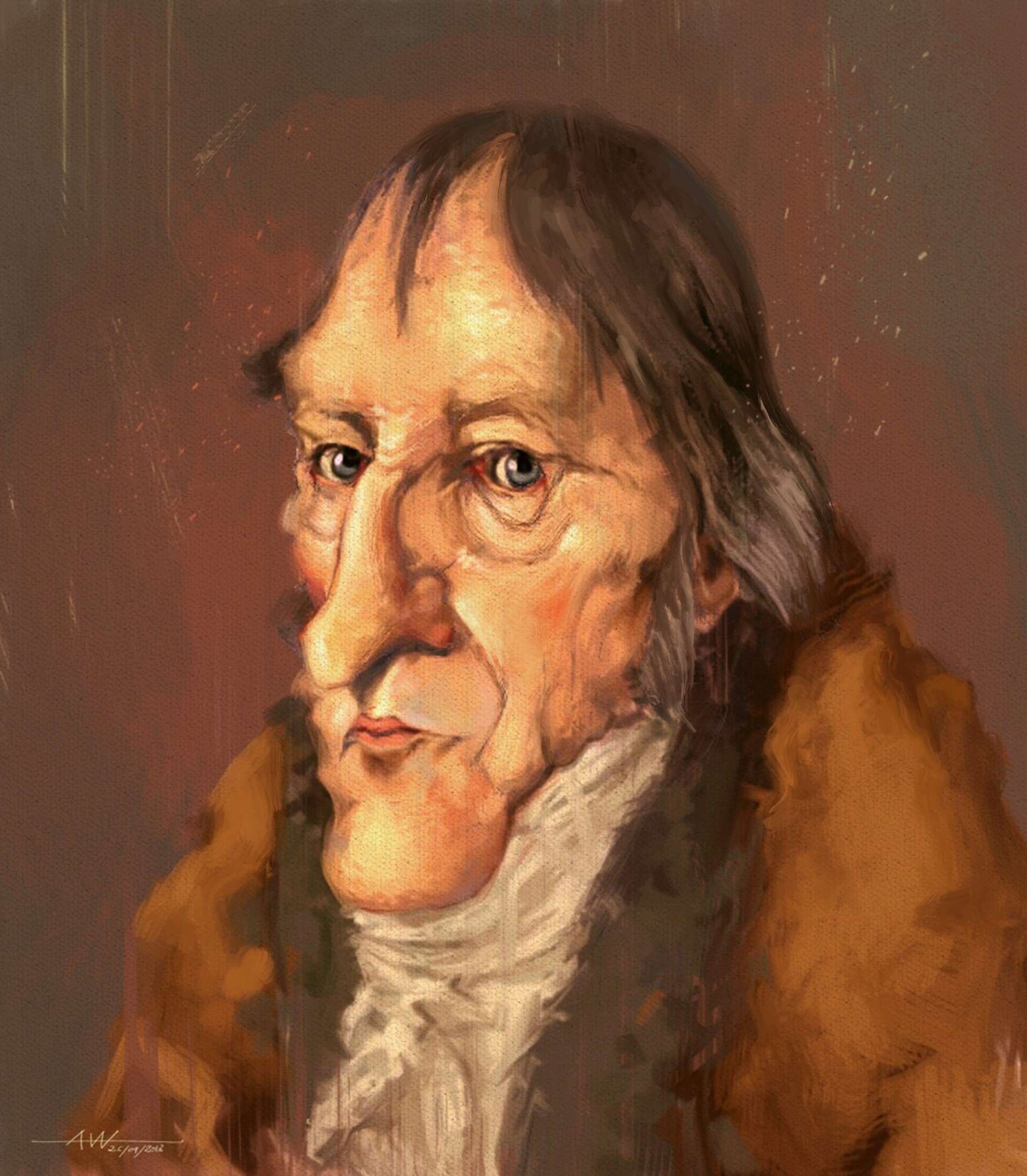 ArtStation - G. W. F. Hegel