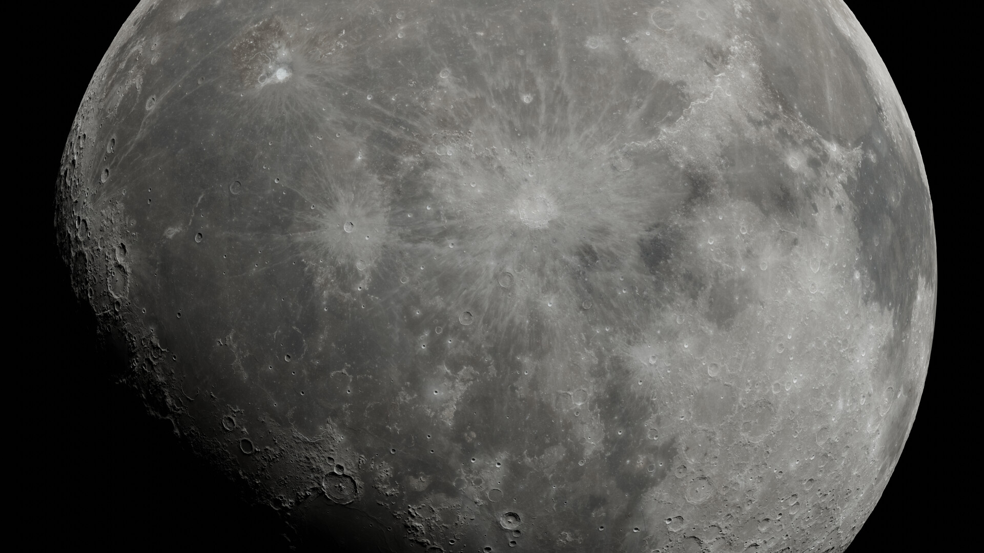 Red Frame Studio - 3D Moon in Blender Cycles