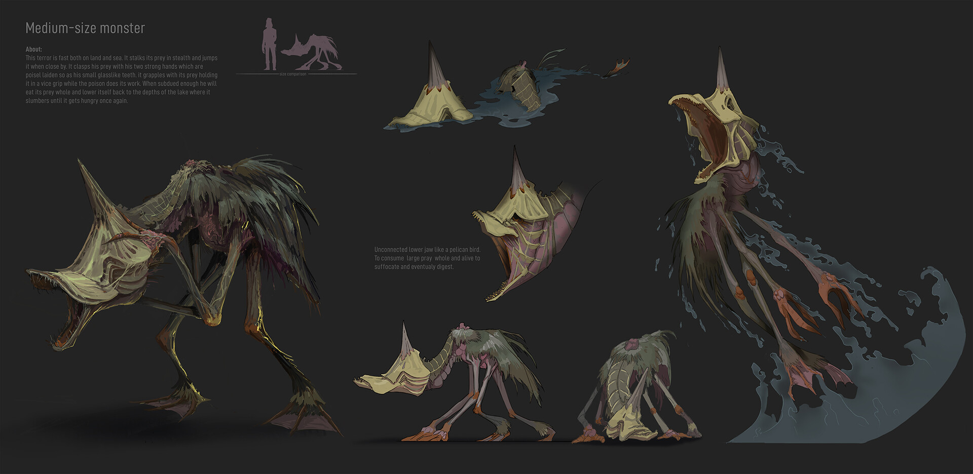 ArtStation - monster concept