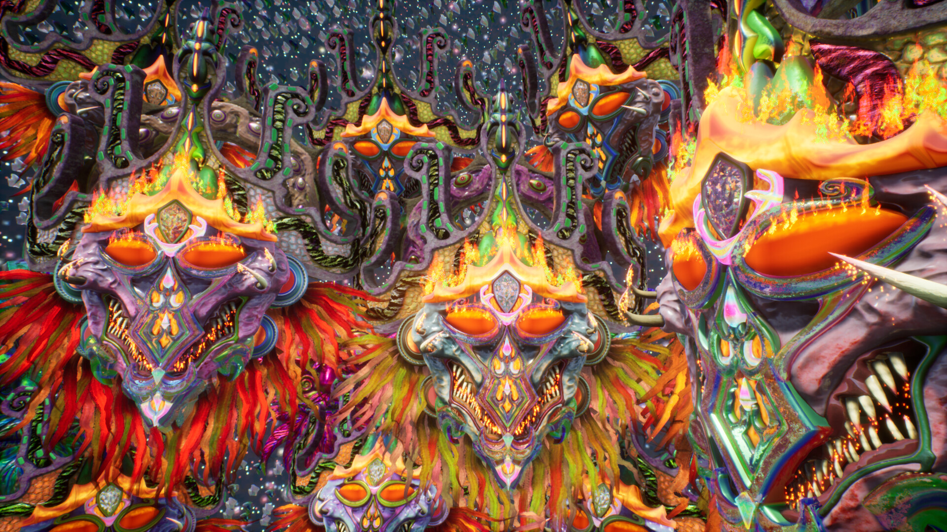 ArtStation - Psychedelic Demons