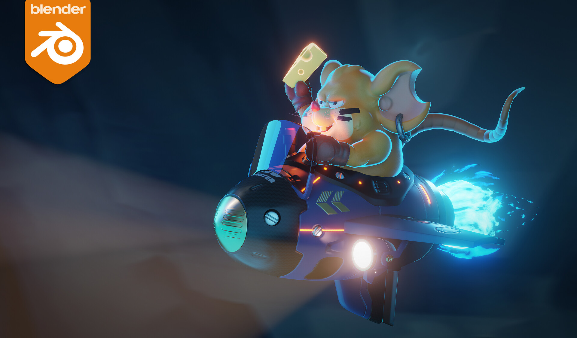 ArtStation - SPACE HAMSTER (BLENDER 2.92)