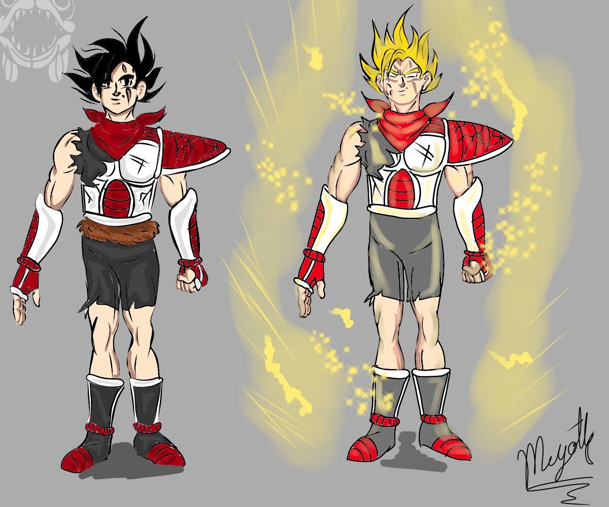 ArtStation - Corntto (my oc of Dragon ball saga)