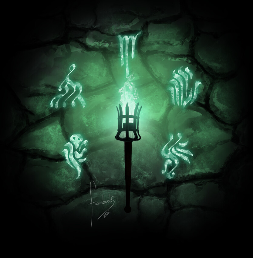 ArtStation - Veilfire Runes
