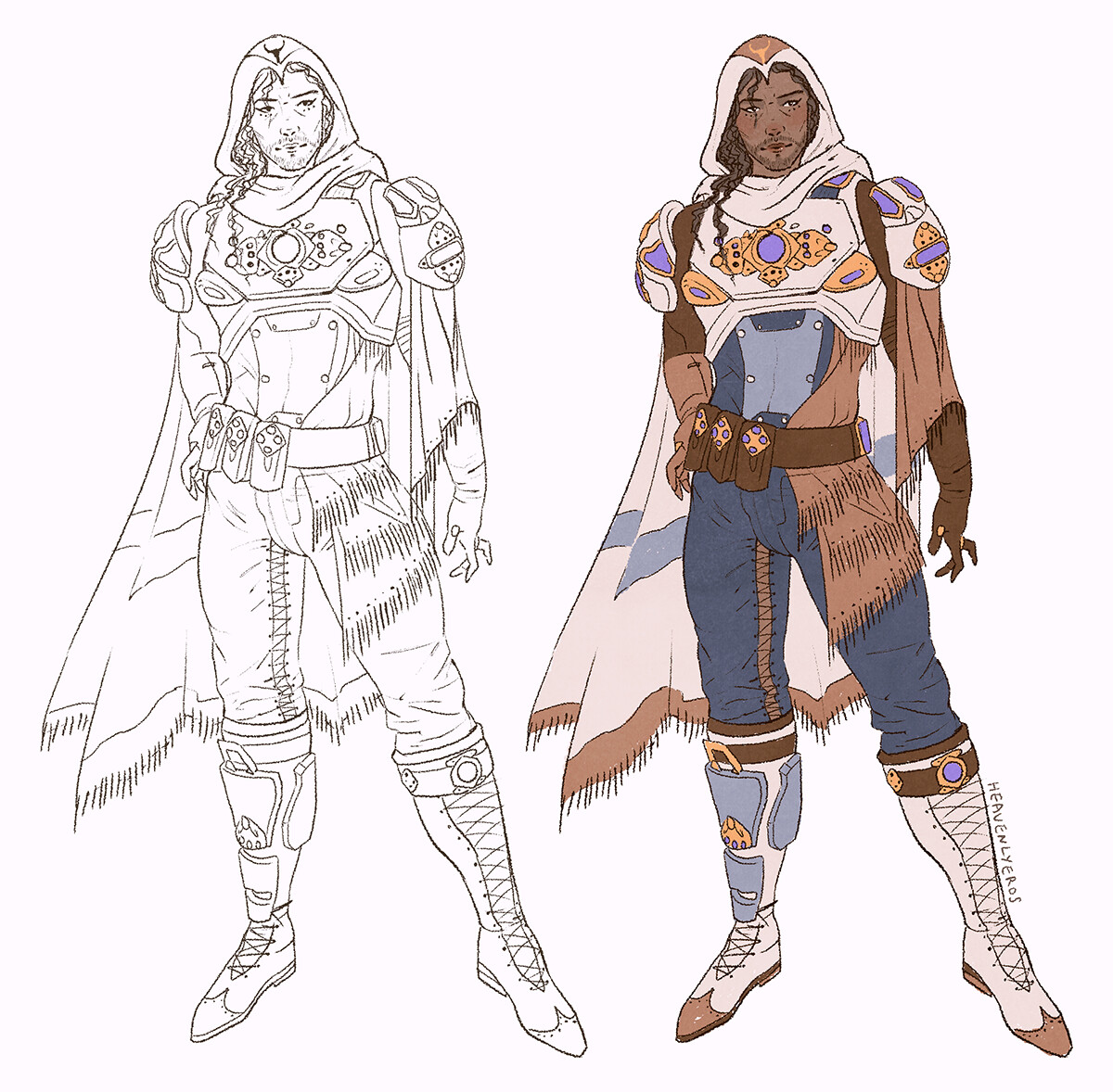 ArtStation - Katabasis outfits