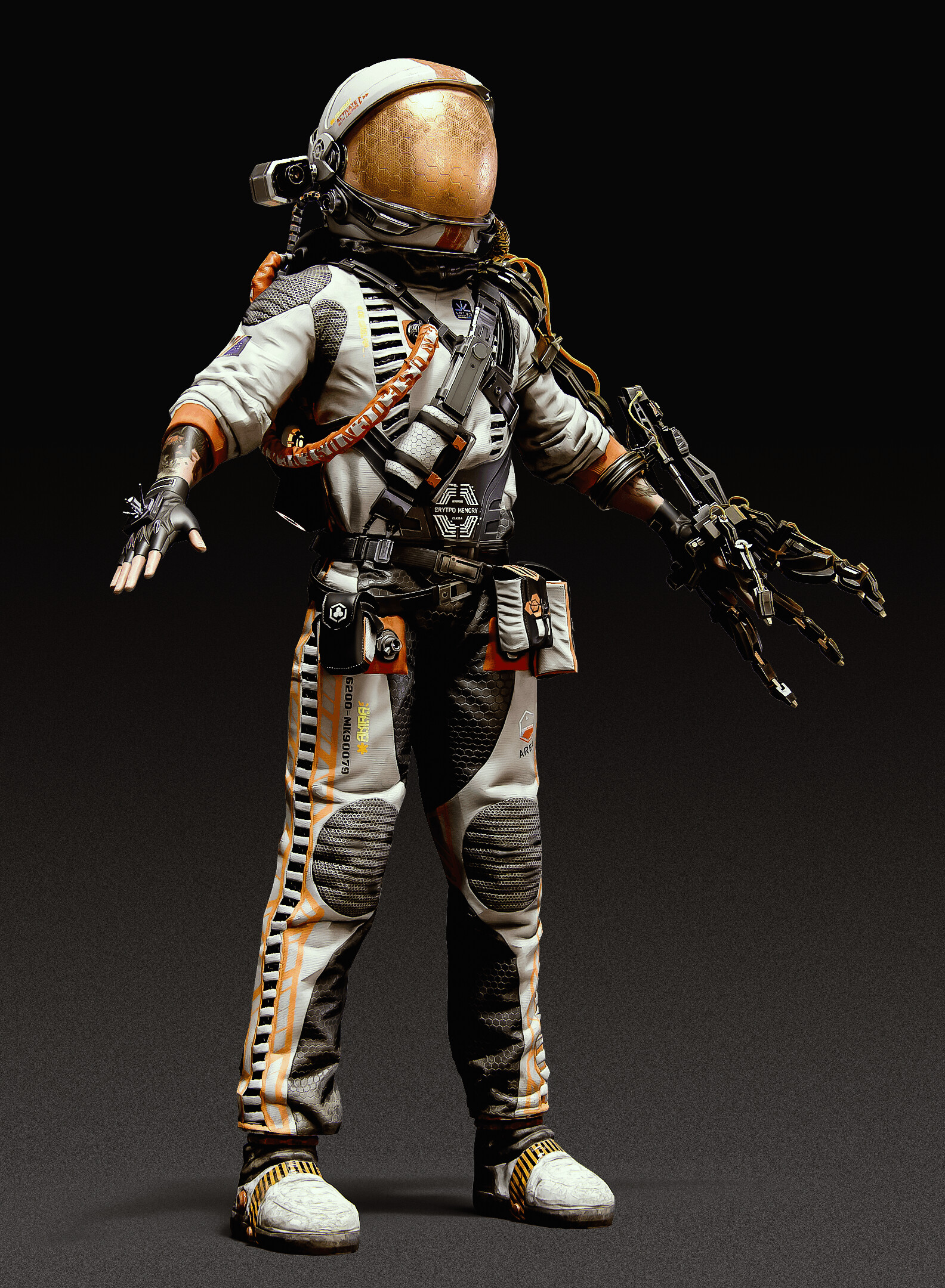 ABOUTCG - 游戏角色线下班第7期 郑同学作品