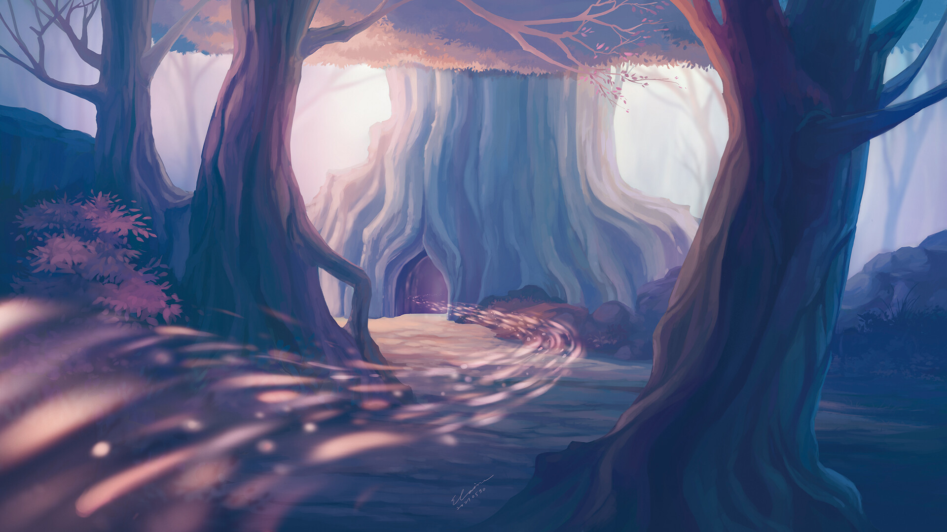 ArtStation - Fantasy Forest