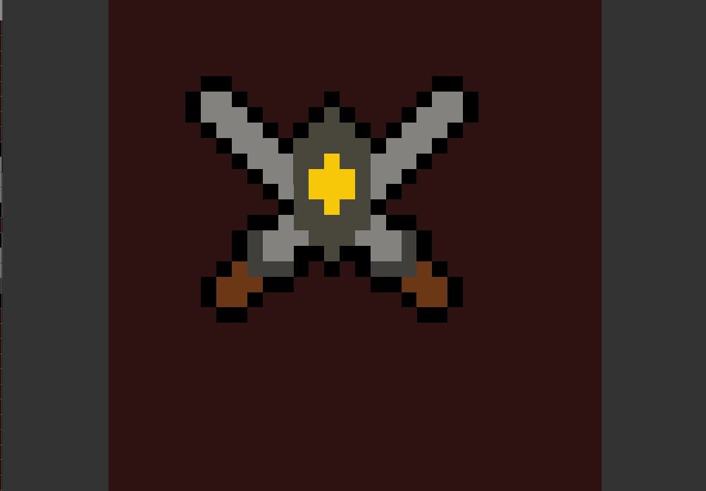 ArtStation - pixel sword and shield