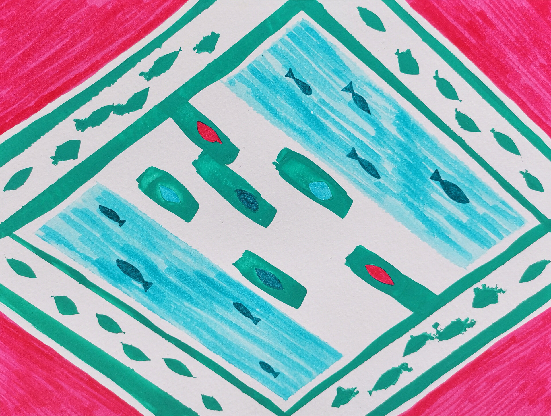 ArtStation - Tadpoles and Fishes