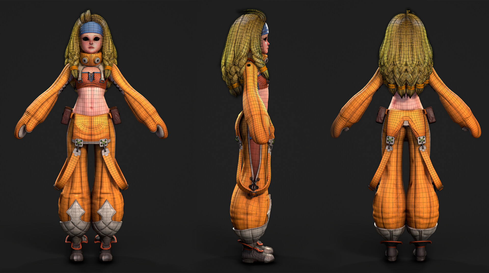 Reinaldo A. Ramirez Diaz - Little Miss Forge - Monster Hunter