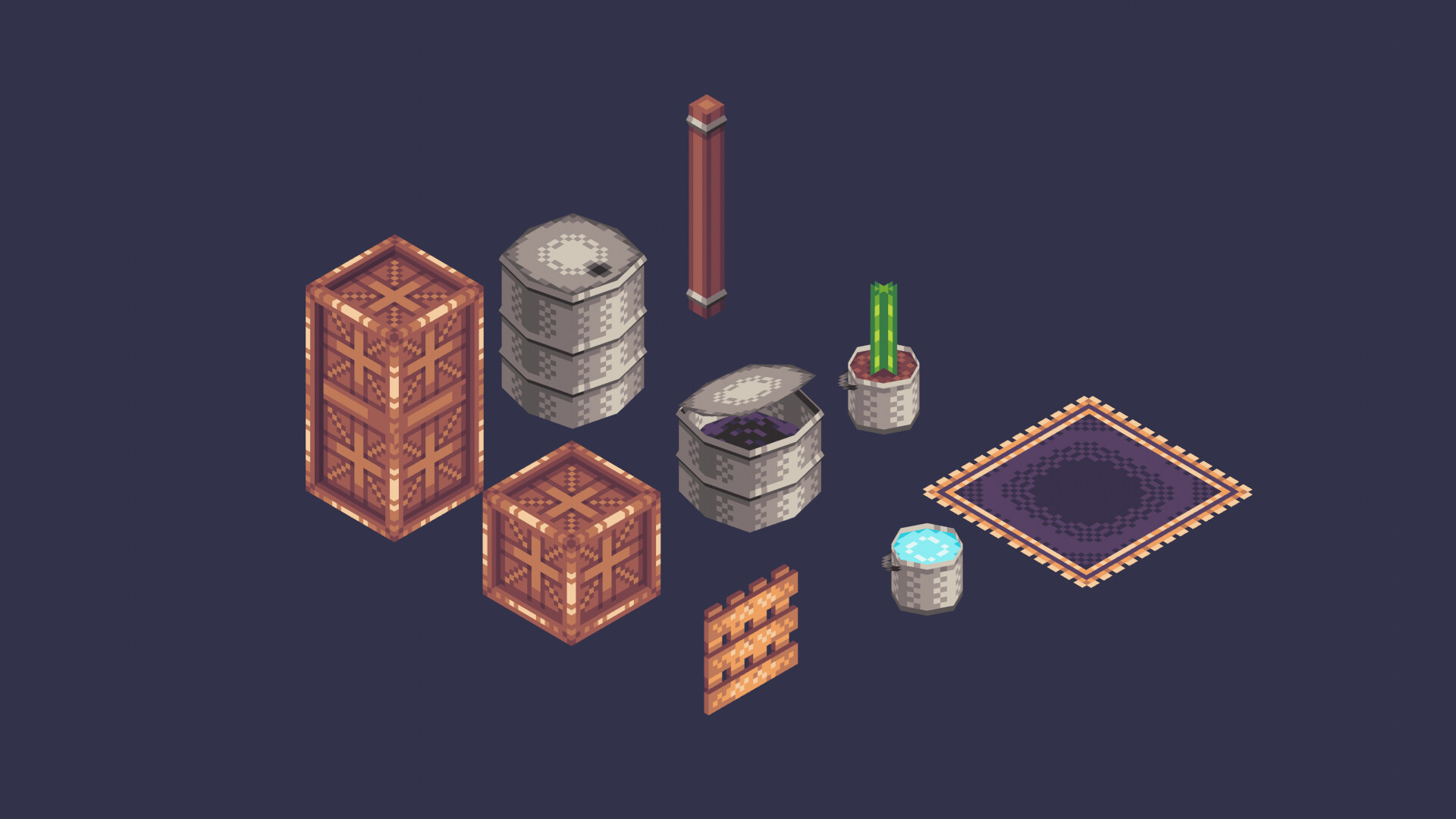 Kyle ♨️ - Pixel Warehouse Clutter [Free To Use]