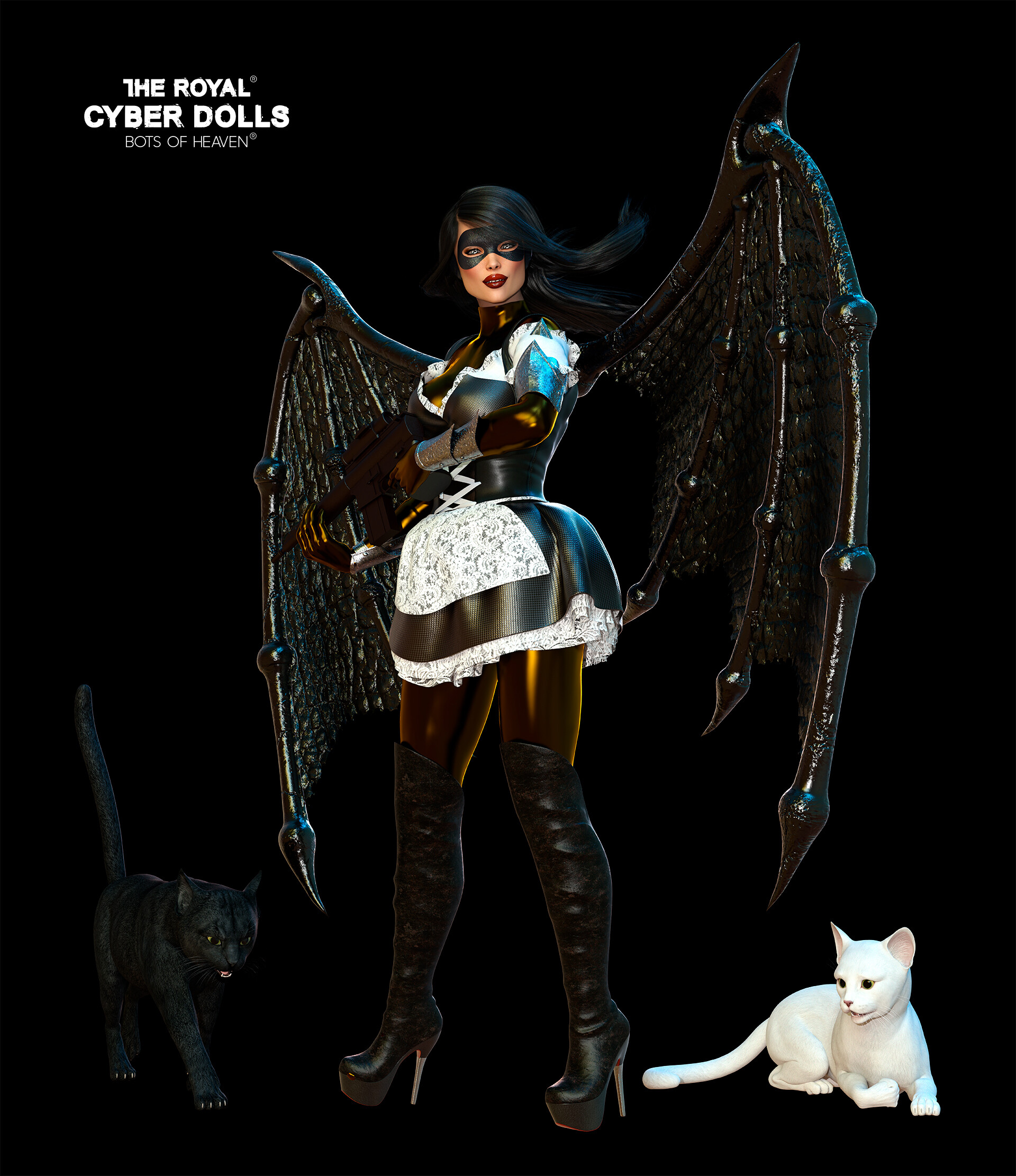 ArtStation - THE ROYAL CYBER DOLLS