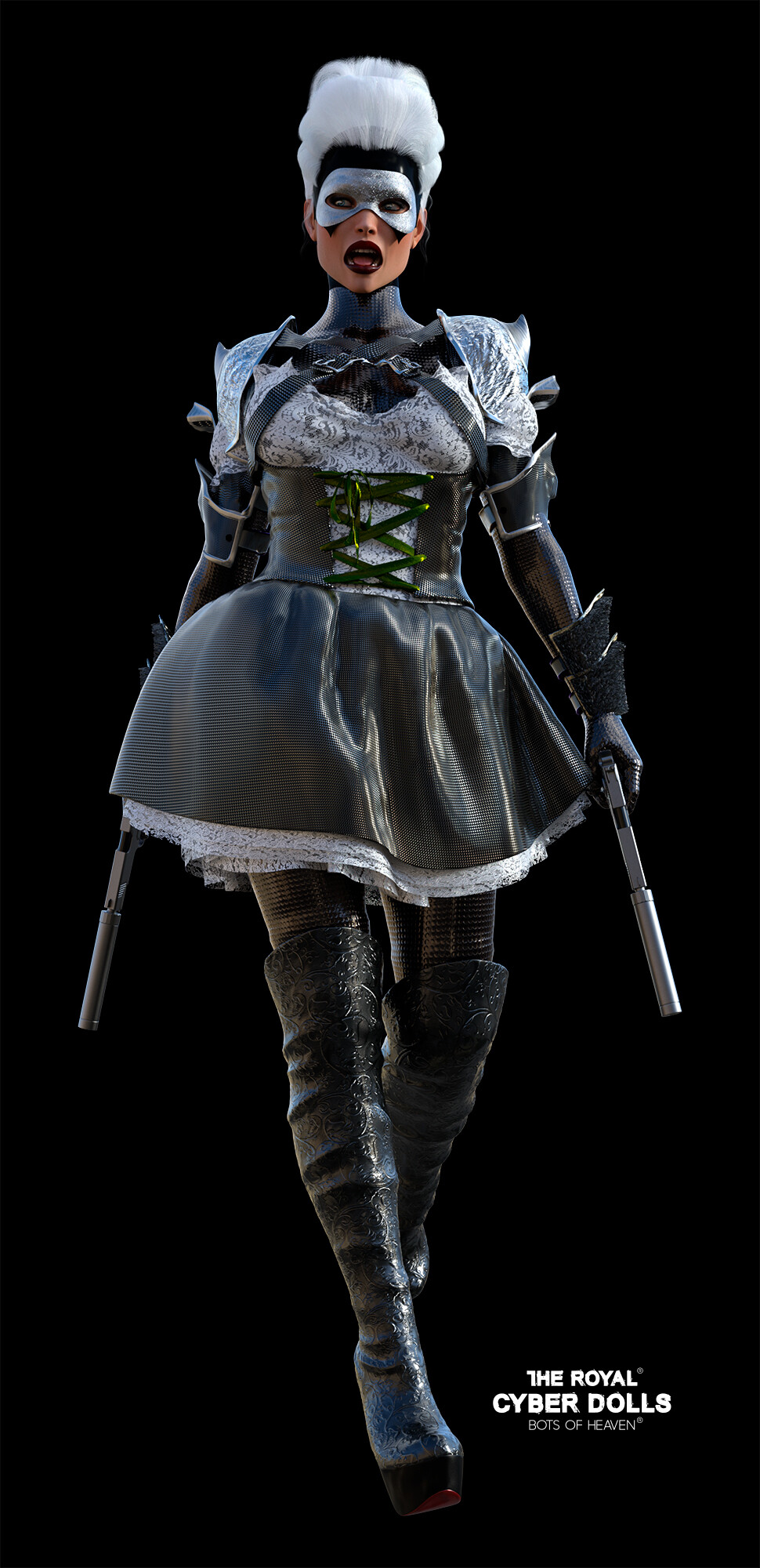 ArtStation - THE ROYAL CYBER DOLLS