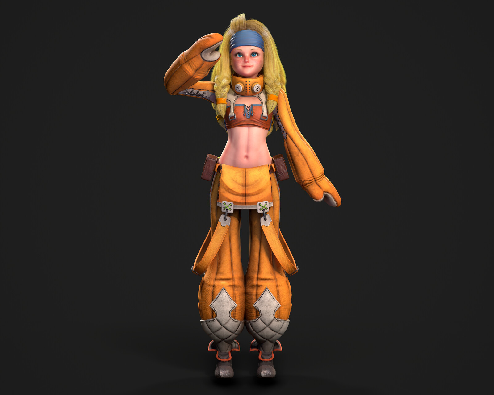 Reinaldo A. Ramirez Diaz - Little Miss Forge - Monster Hunter