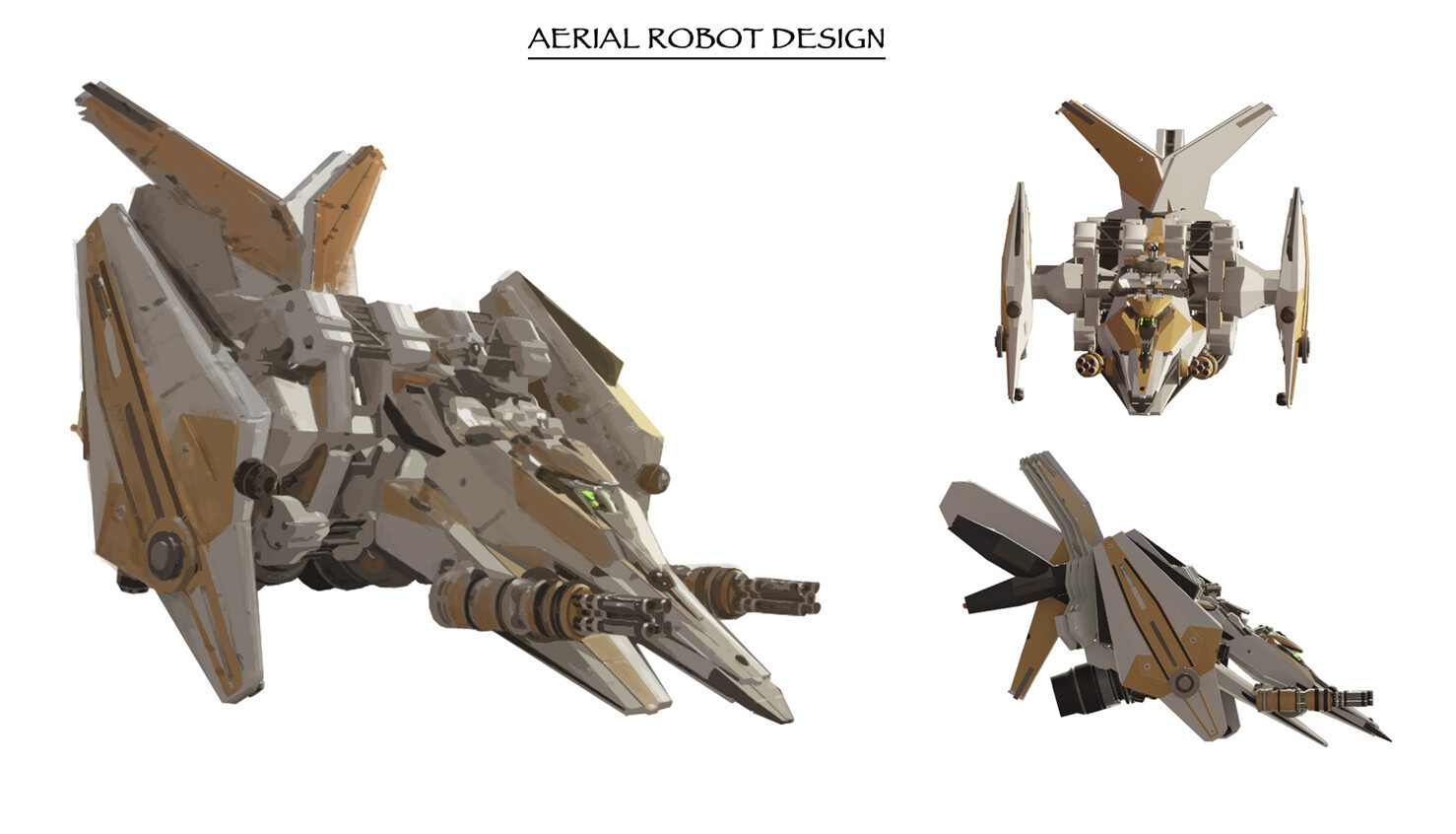 ArtStation - Aerial Robot Design