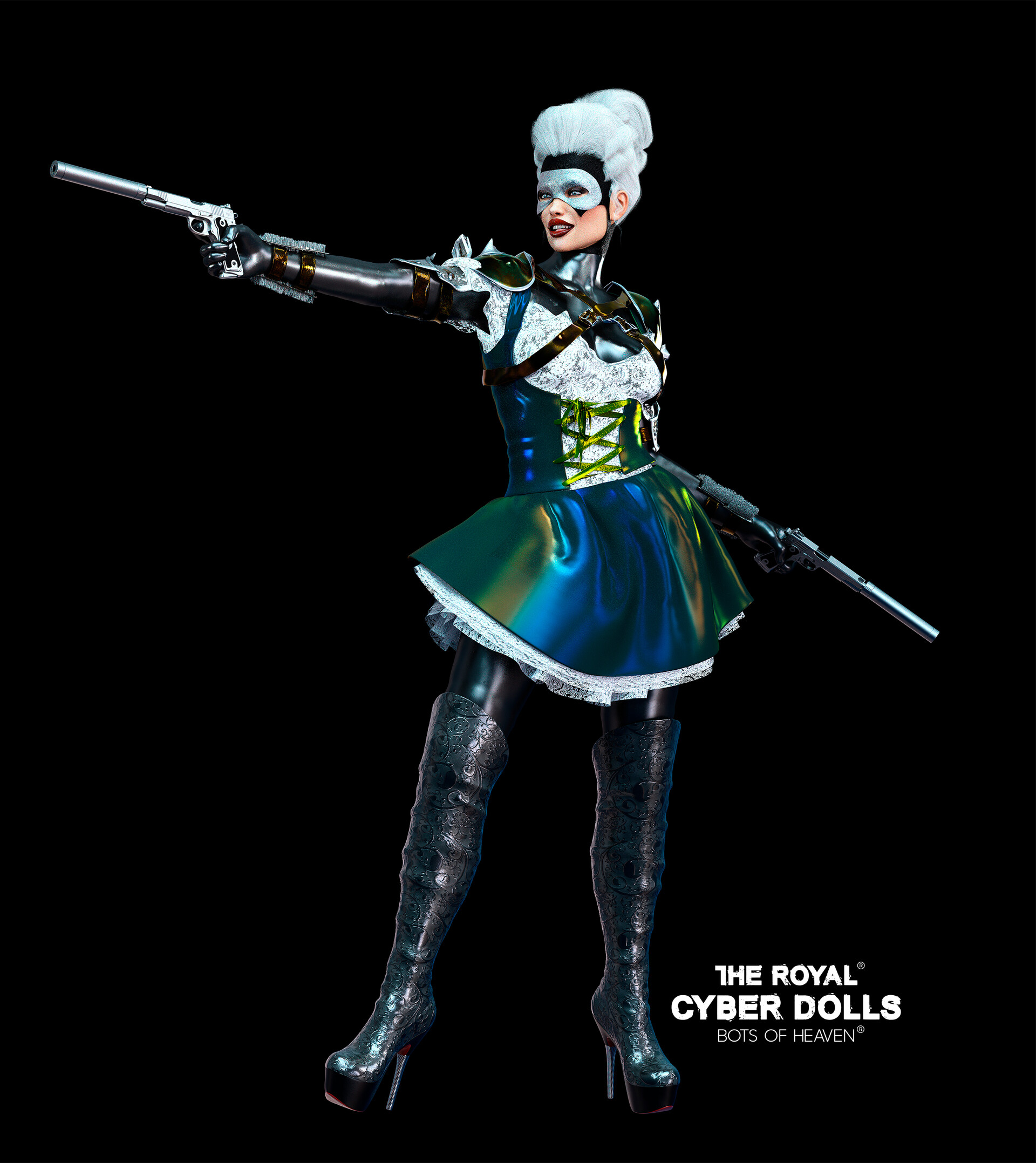 ArtStation - THE ROYAL CYBER DOLLS