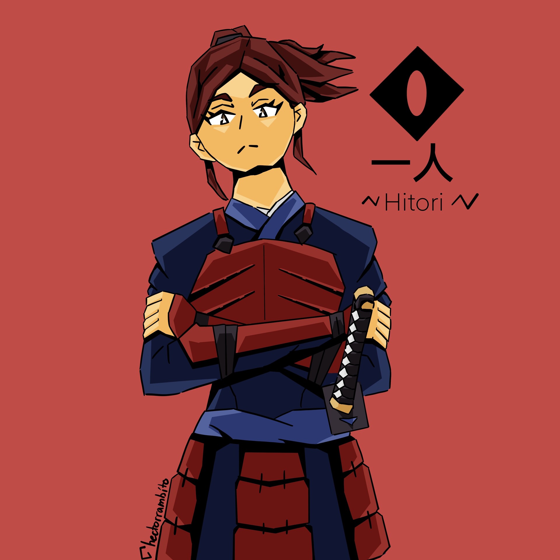 ArtStation - Hitori (bottom prespective)