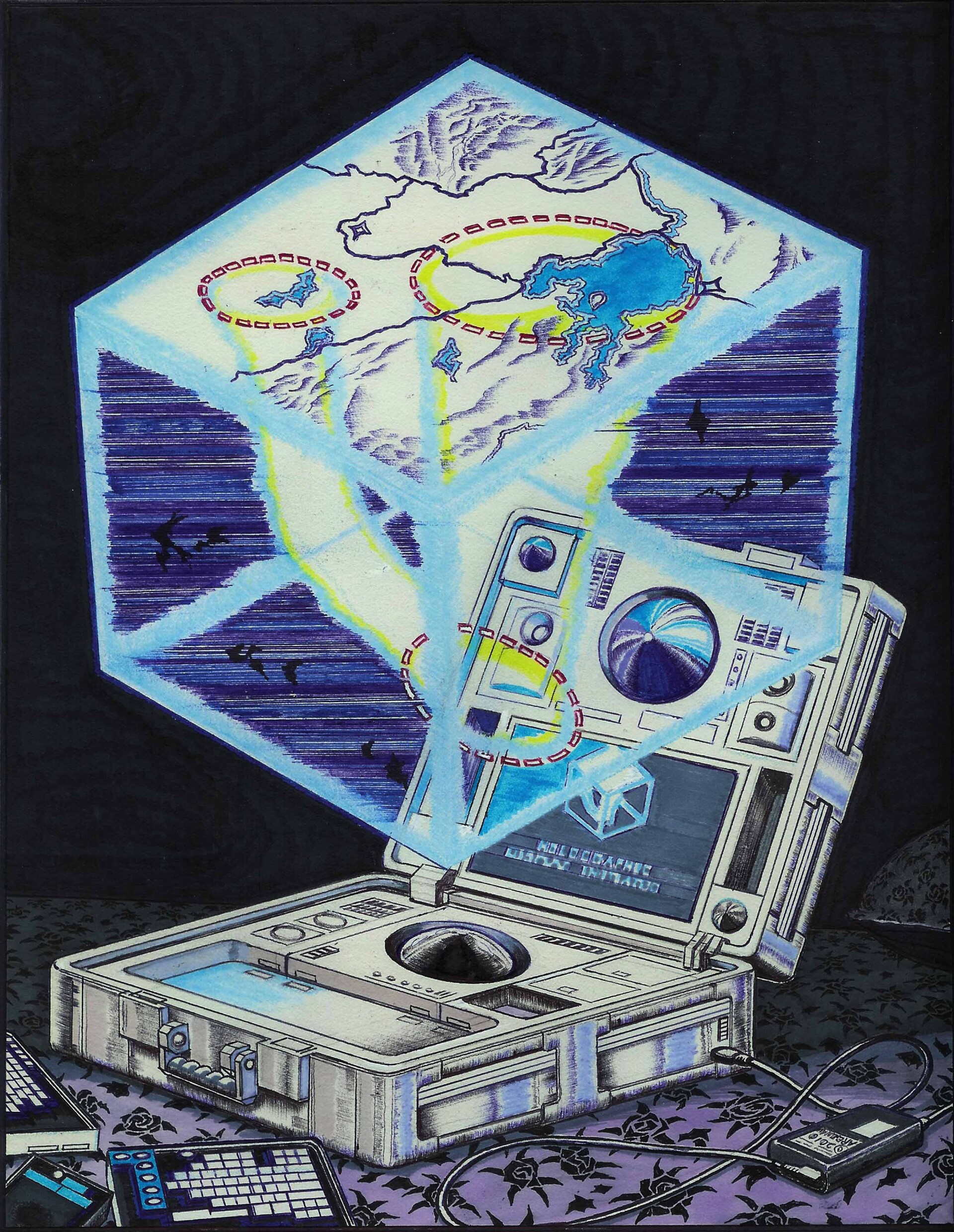 ArtStation - Holographic Suite Case