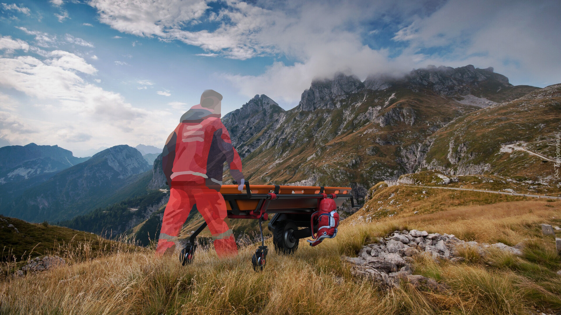 Marko Komar - Mountain Rescue Stretcher Concept