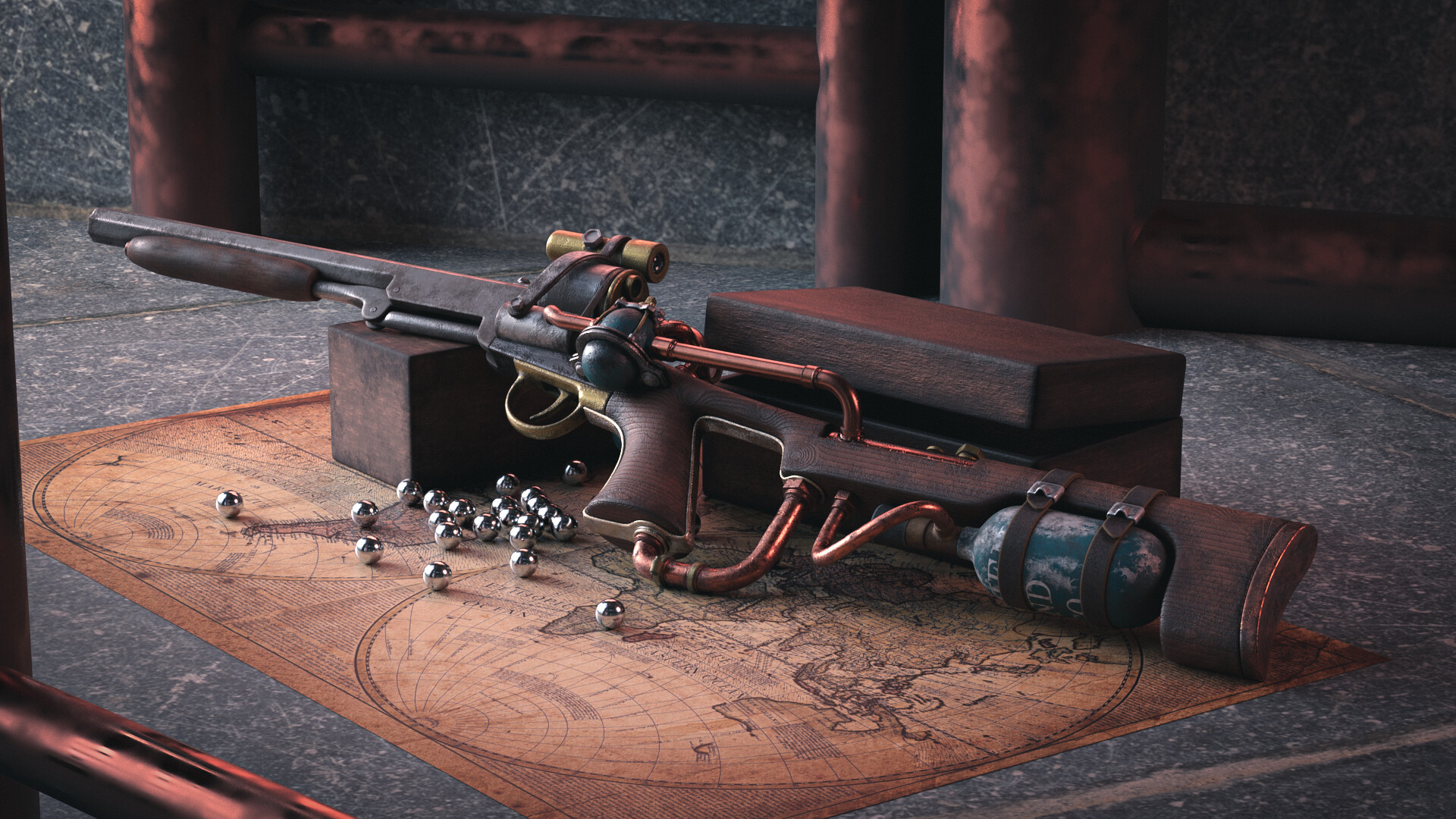 ArtStation - SteamGun