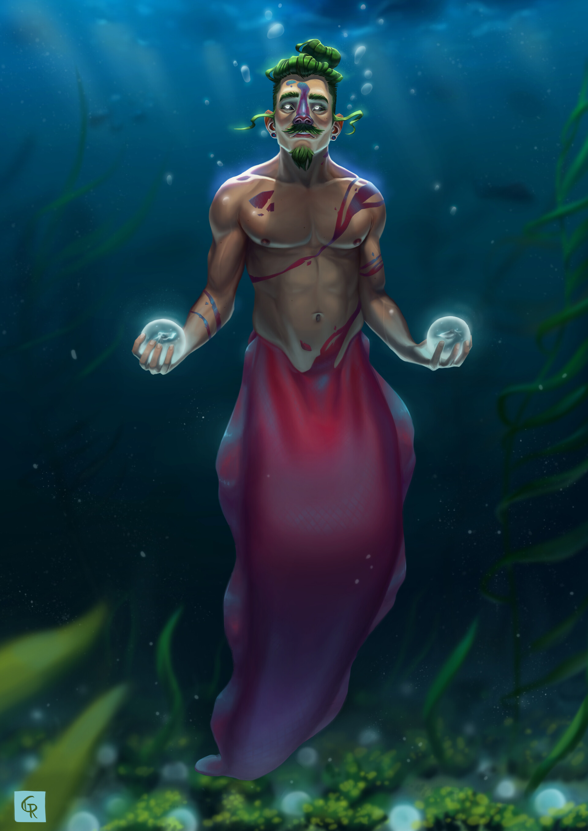 ArtStation - Cuttlefish Merman