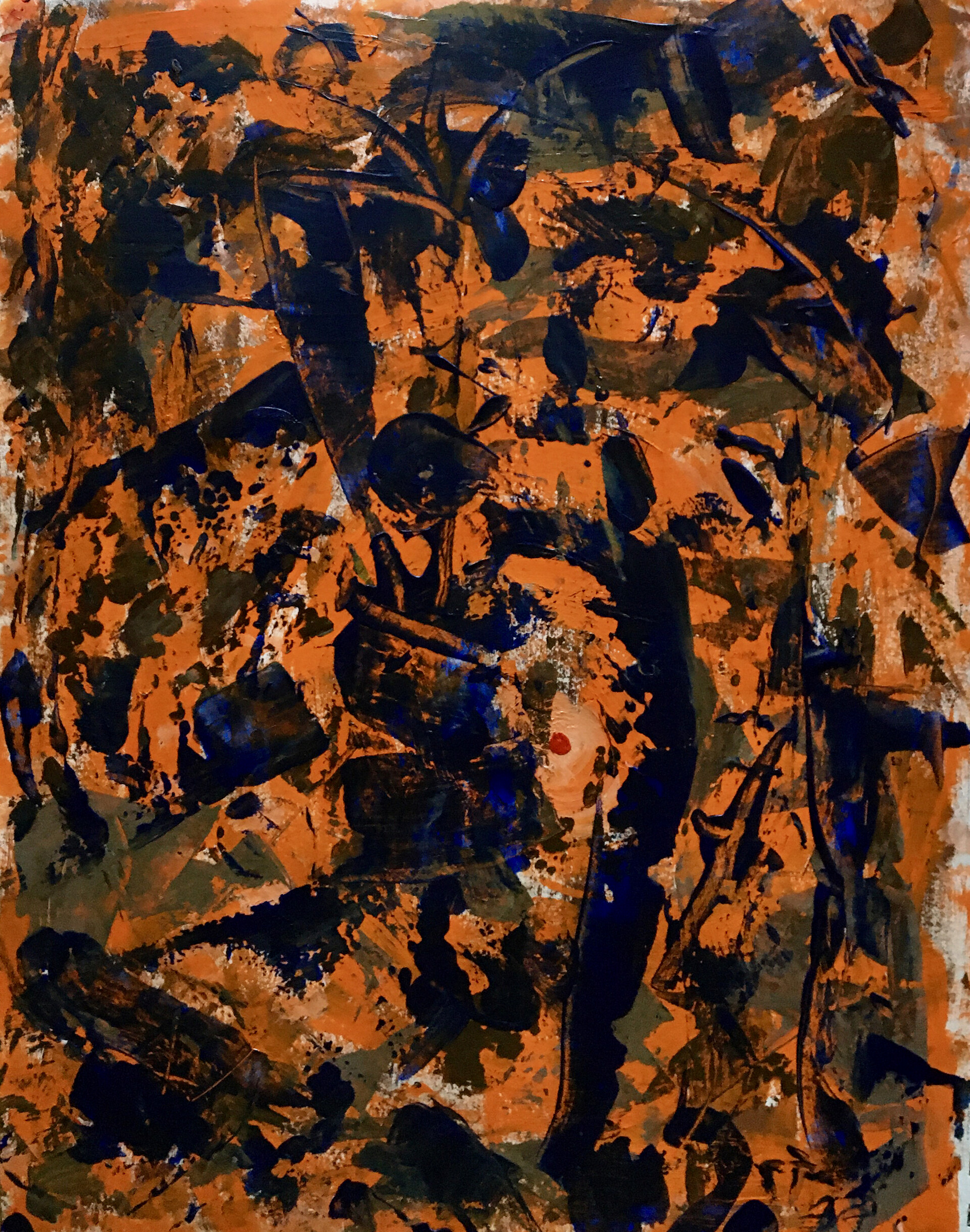 ArtStation - abstract blue & orange 2