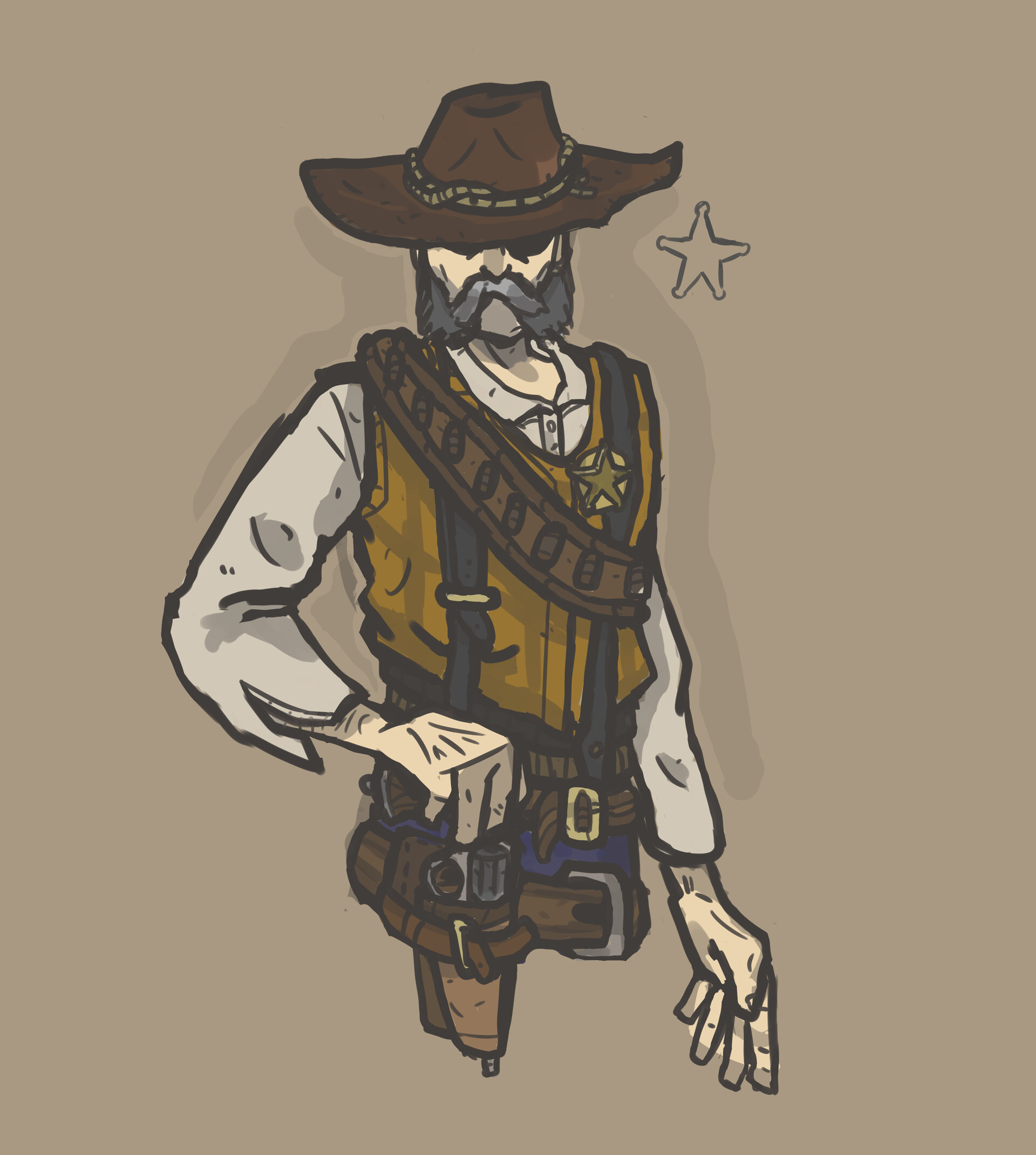 ArtStation - The Sheriff