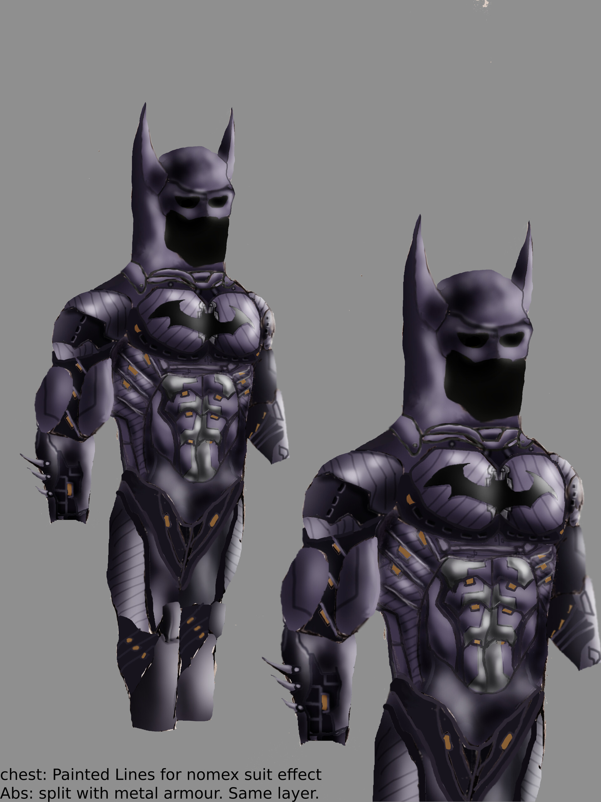 Batsuit Chest