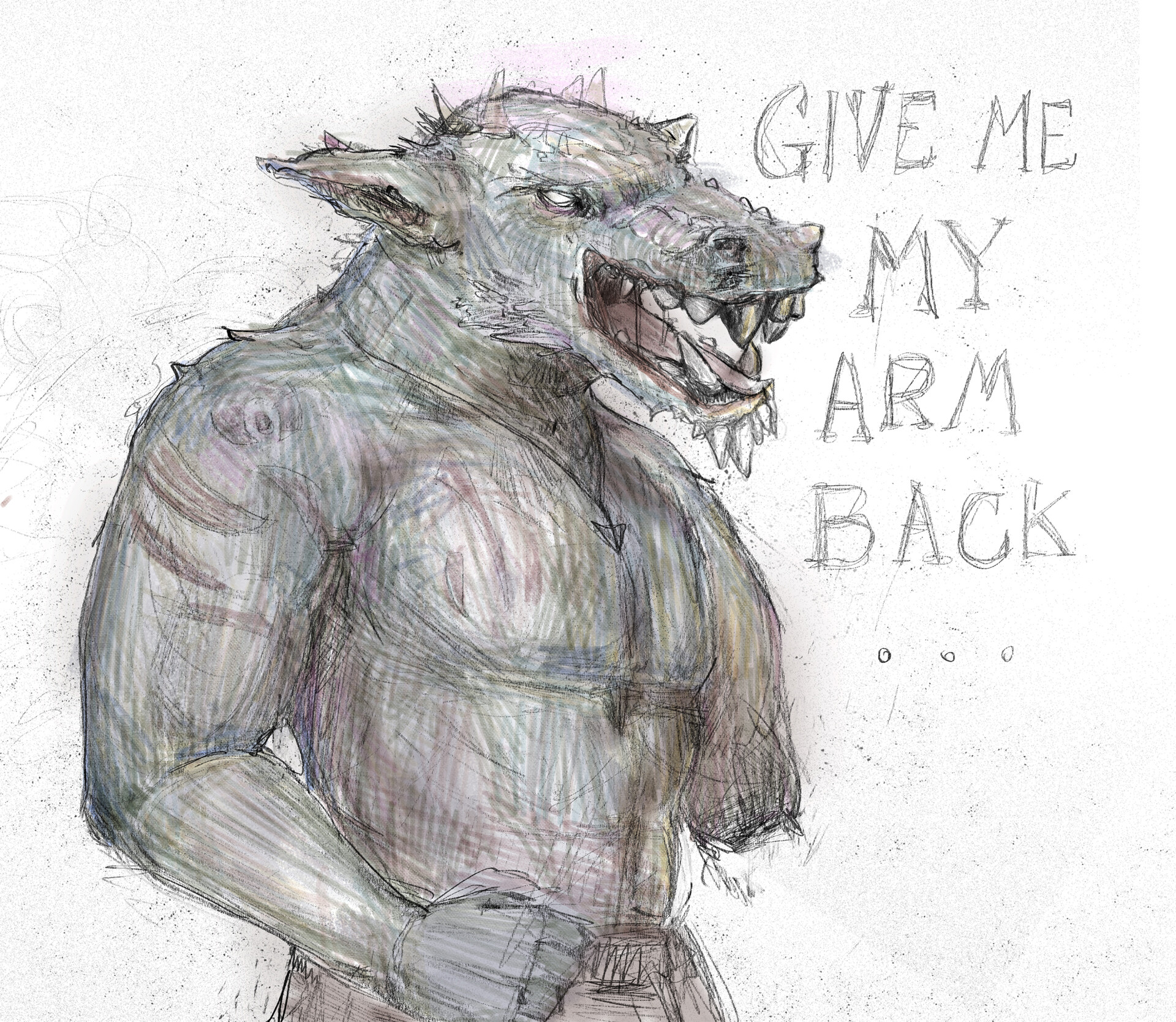ArtStation - Lost arm.