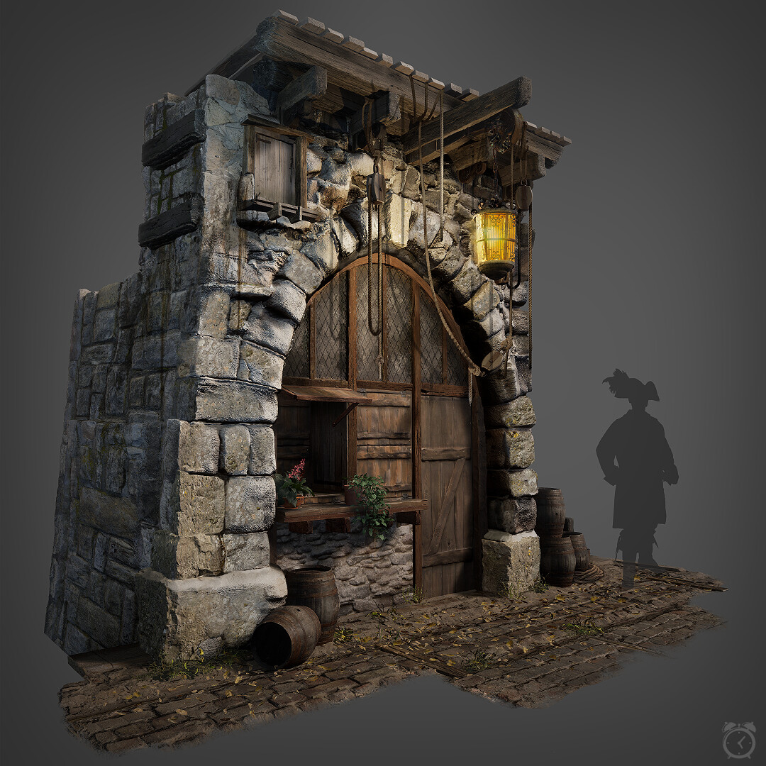 ArtStation - Seaside town concepts