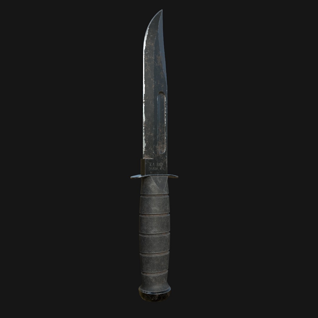 ArtStation - Combat Knife