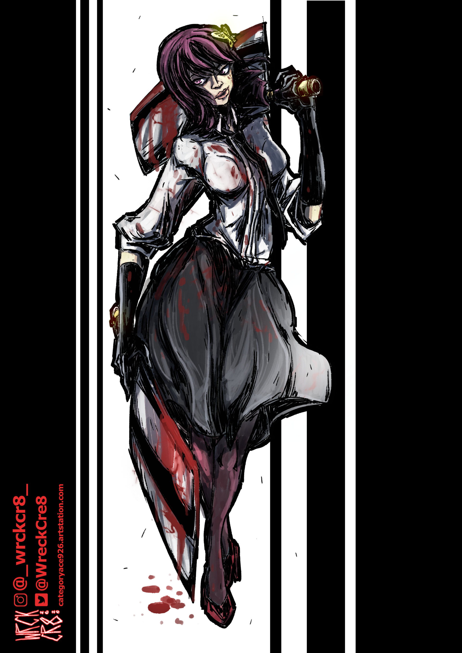 ArtStation - Akiko Yosano of Bungou Stray Dogs