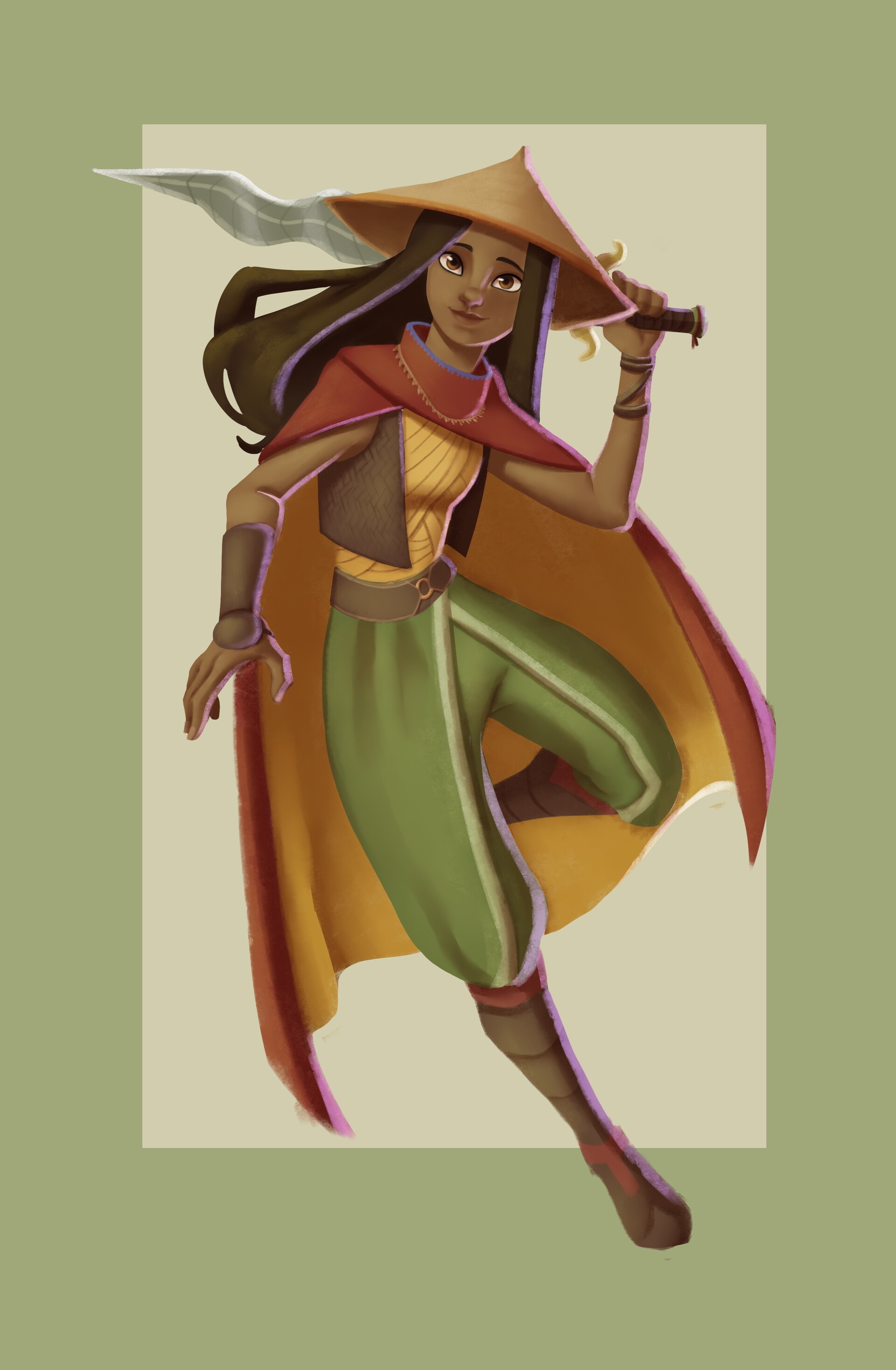 ArtStation - Raya fanart