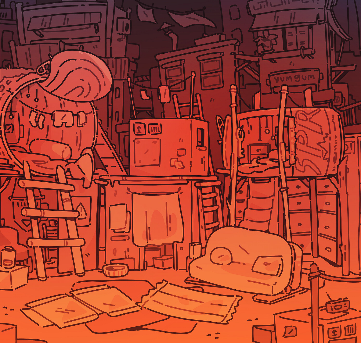 ArtStation - Miniature world (Concept art)