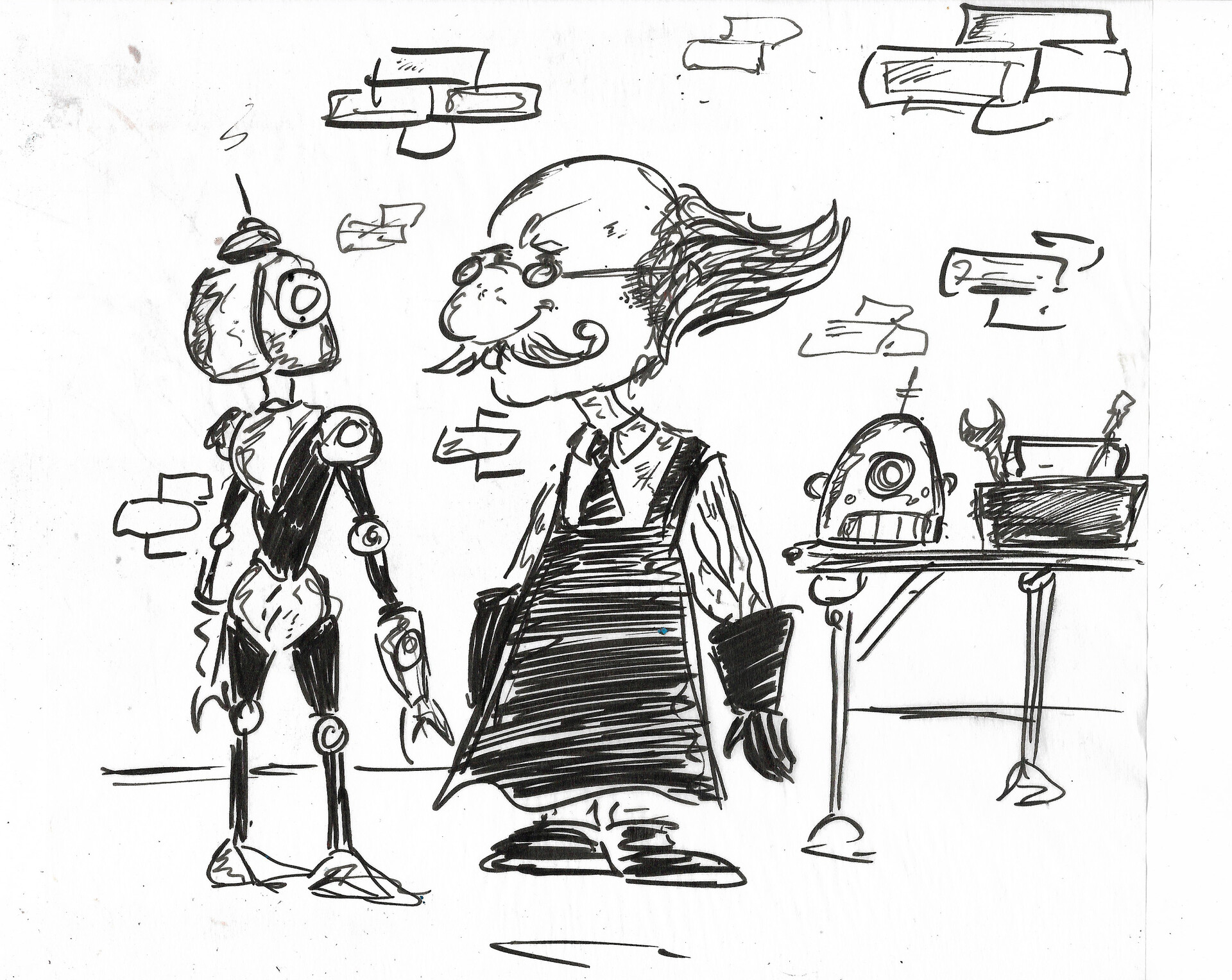 ArtStation - cartoon steampunk