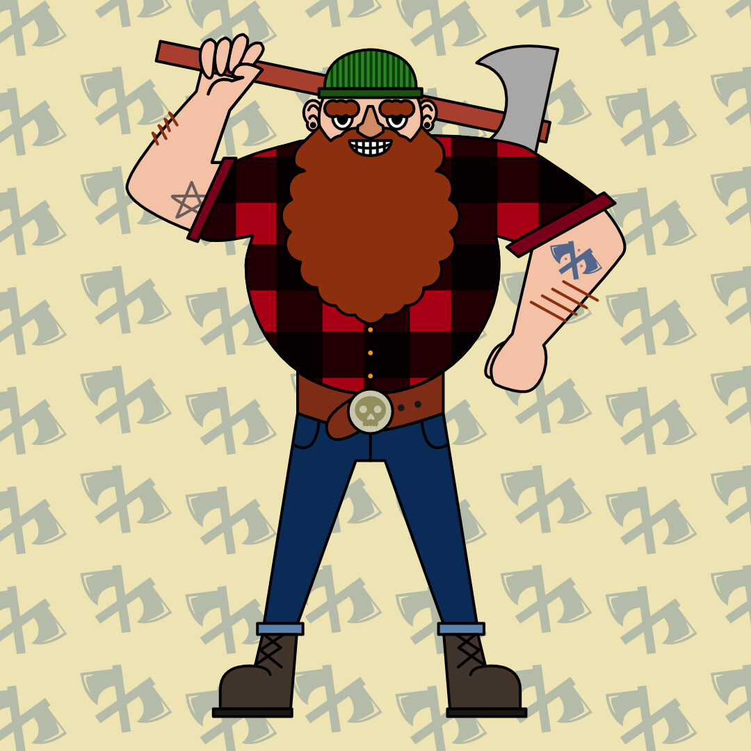 ArtStation - Lukas the Lumberjack
