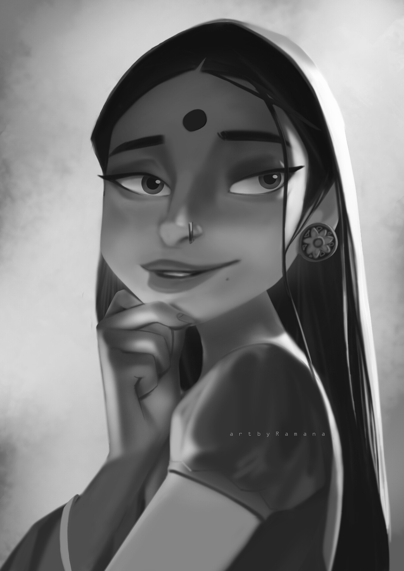 ArtStation - Indian Women (Character Design)